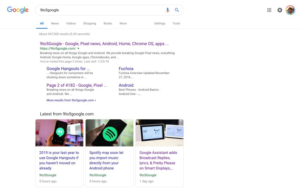 Google Search Material Theme rolling out - 9to5Google