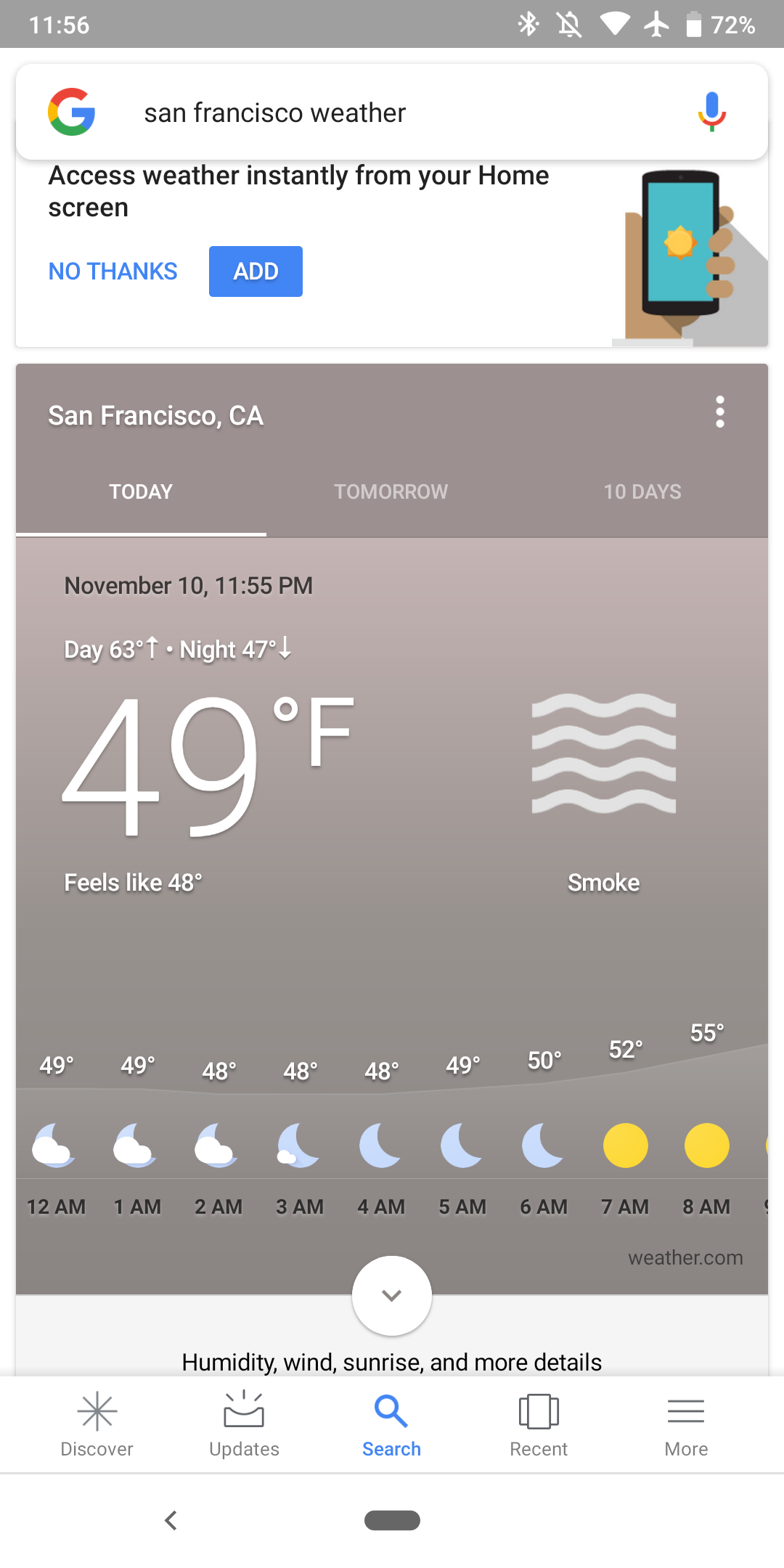 Google Weather missing air quality section on Android - 9to5Google