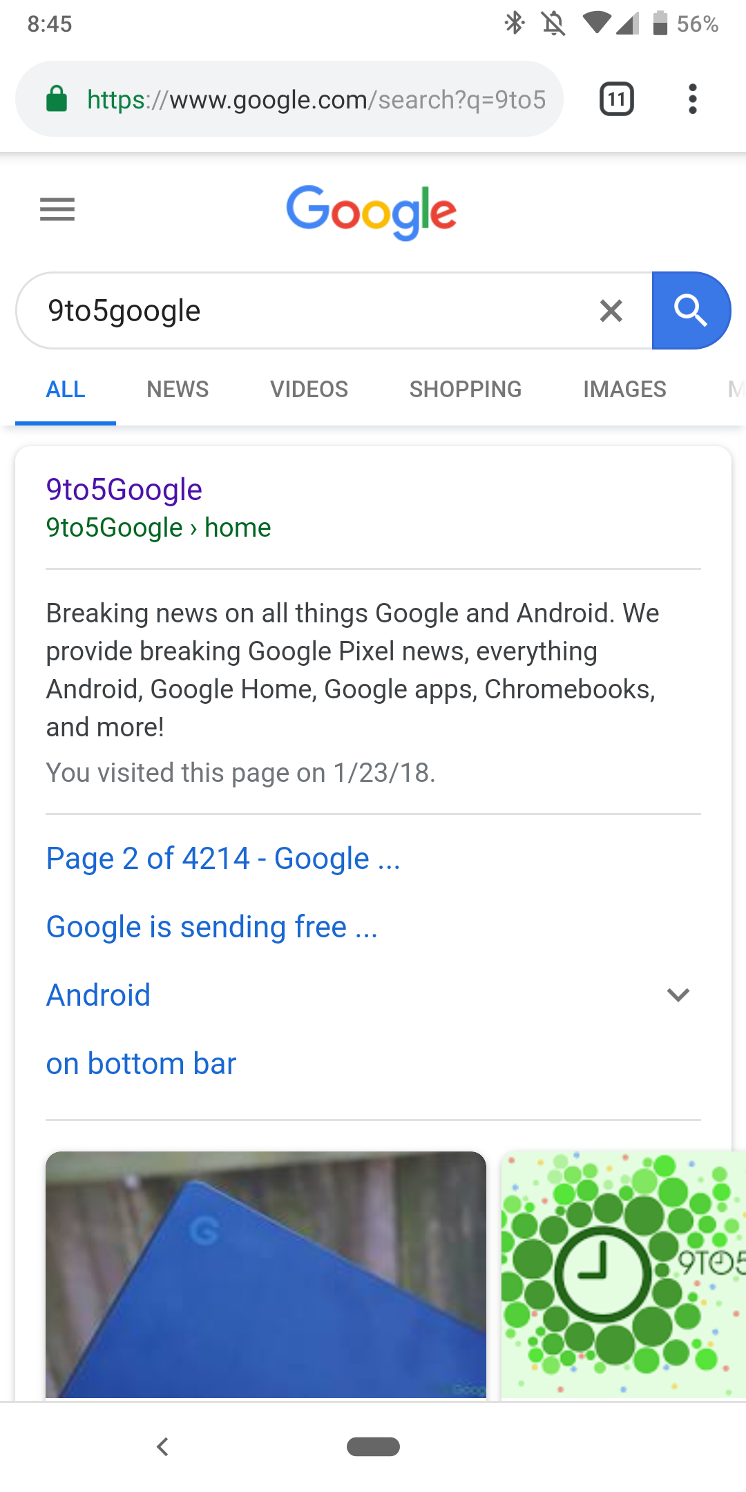 Google Material Theme starts rolling out to Google Search on mobile web