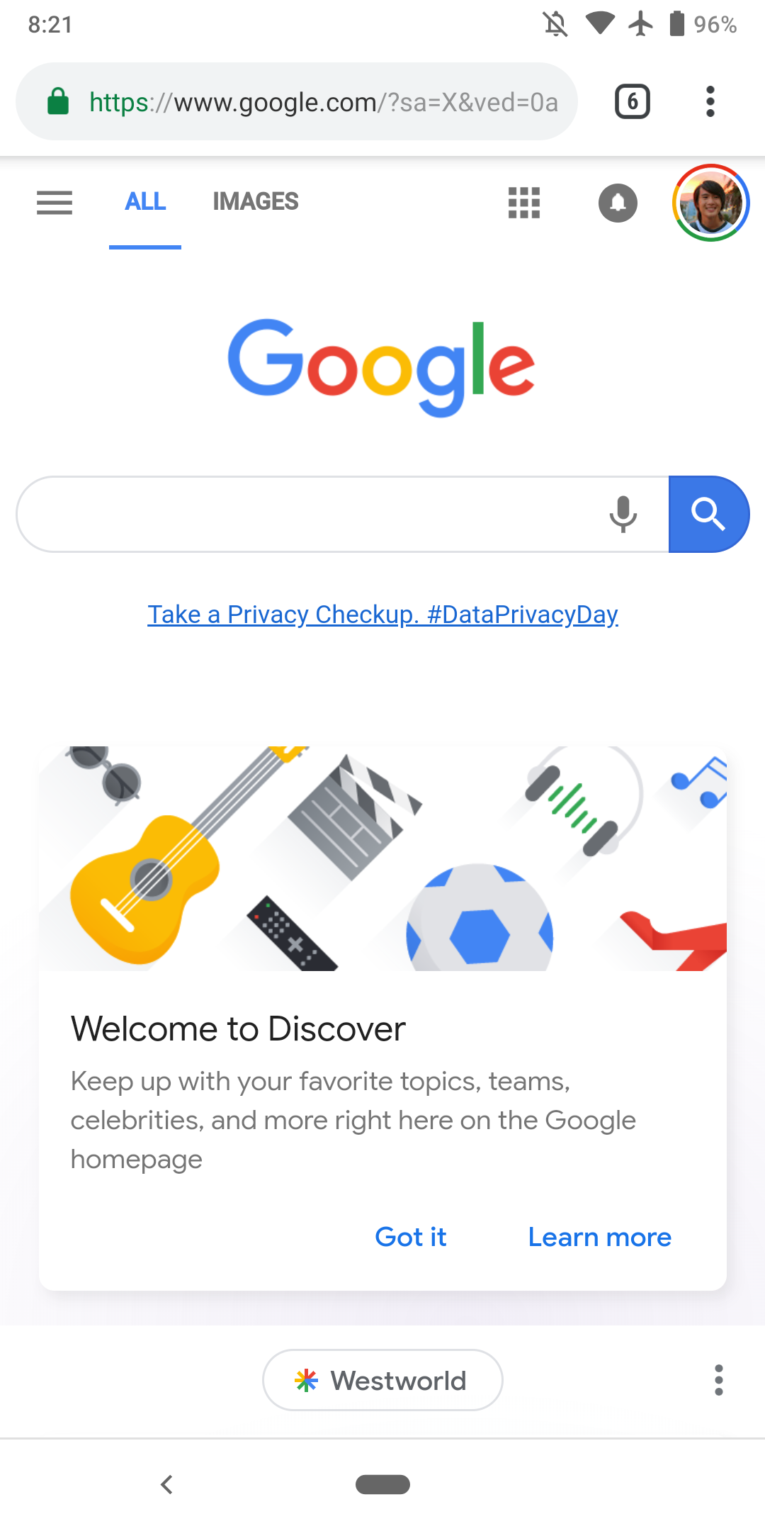 Google.com on mobile web rolling out voice search in Chrome for Android
