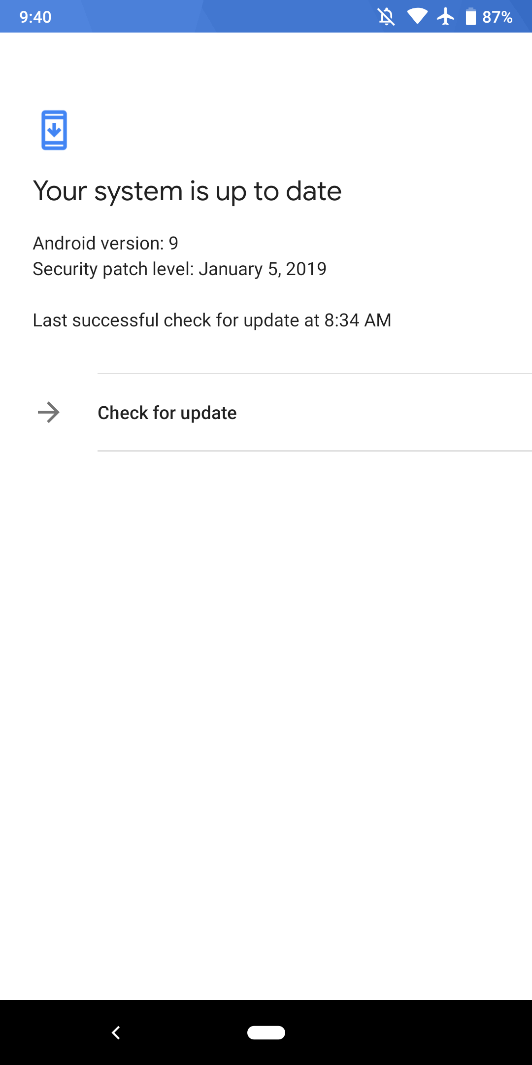 Google rolling out new Pixel ‘Check for update’ UI with Material Theme ...