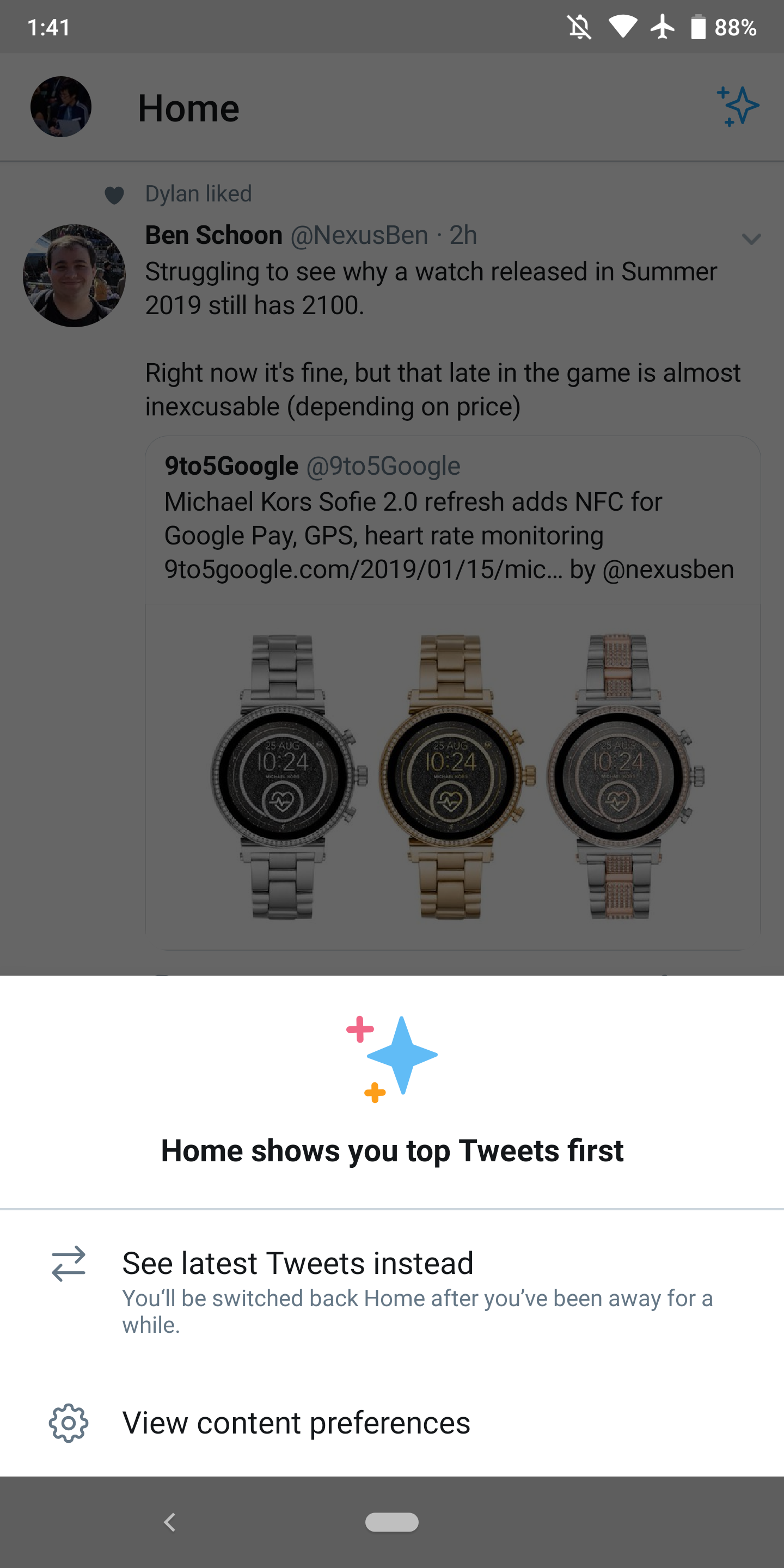 Twitter for Android rolling out reverse-chronological timeline - 9to5Google