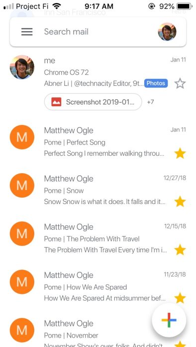 Gmail for iOS rolling out Material Theme redesign [Gallery] - 9to5Google