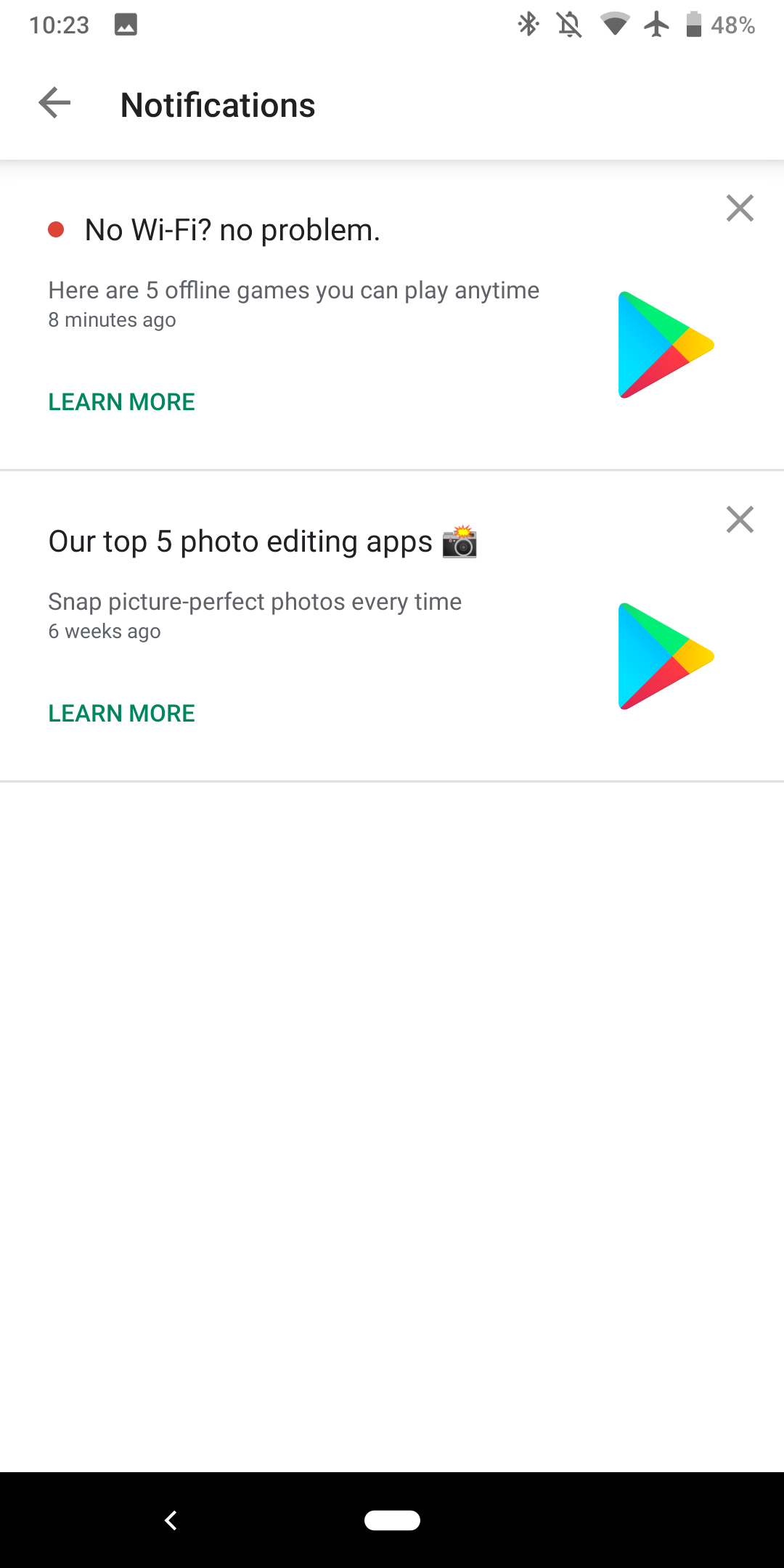 [Update: Again] Google promoting Play Store editorial stories, lists ...