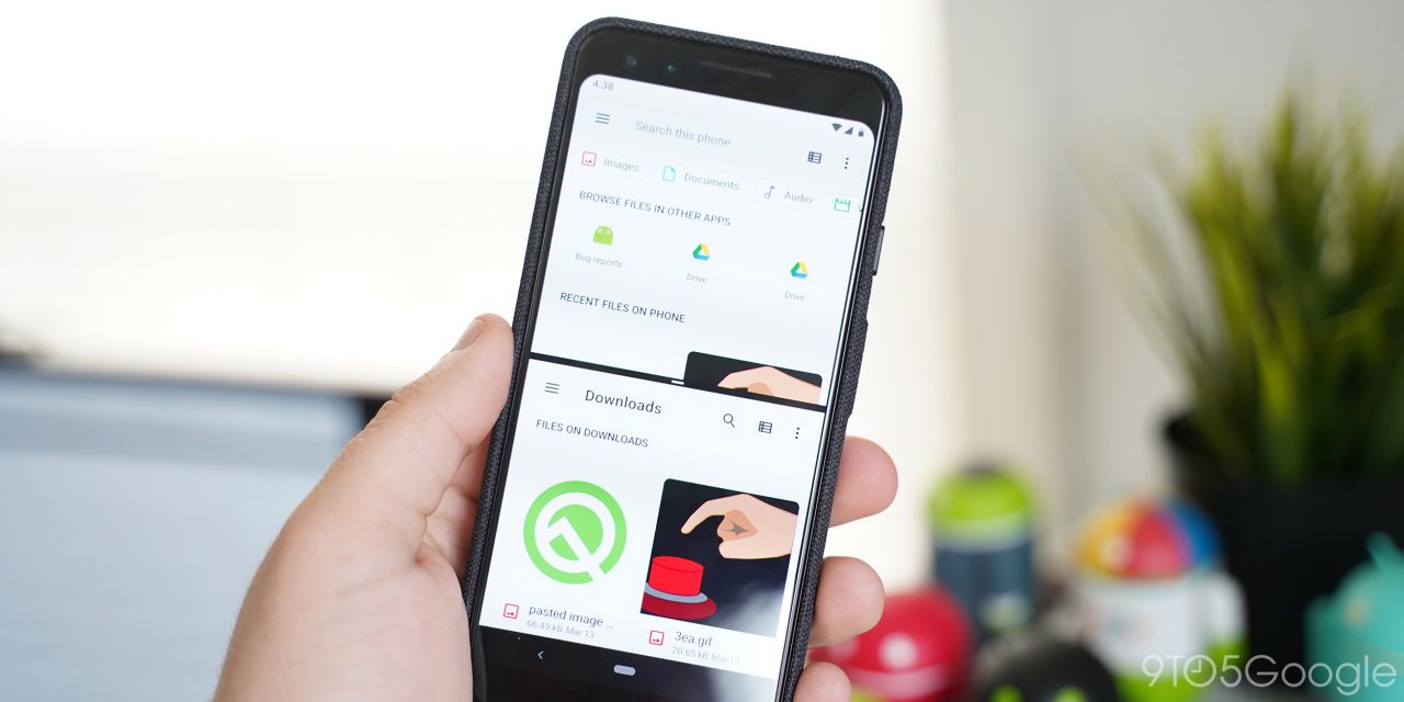 Android Files app has drag-and-drop w/ multiple windows - 9to5Google