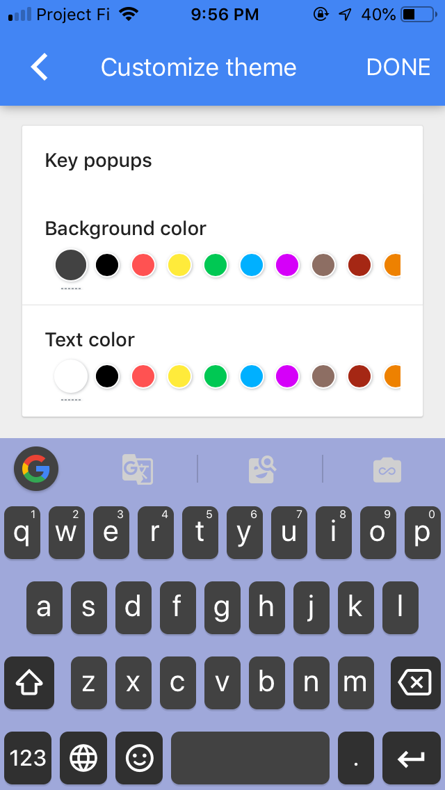 Gboard 2.0 brings advanced background, key, and glide theming to iOS ...