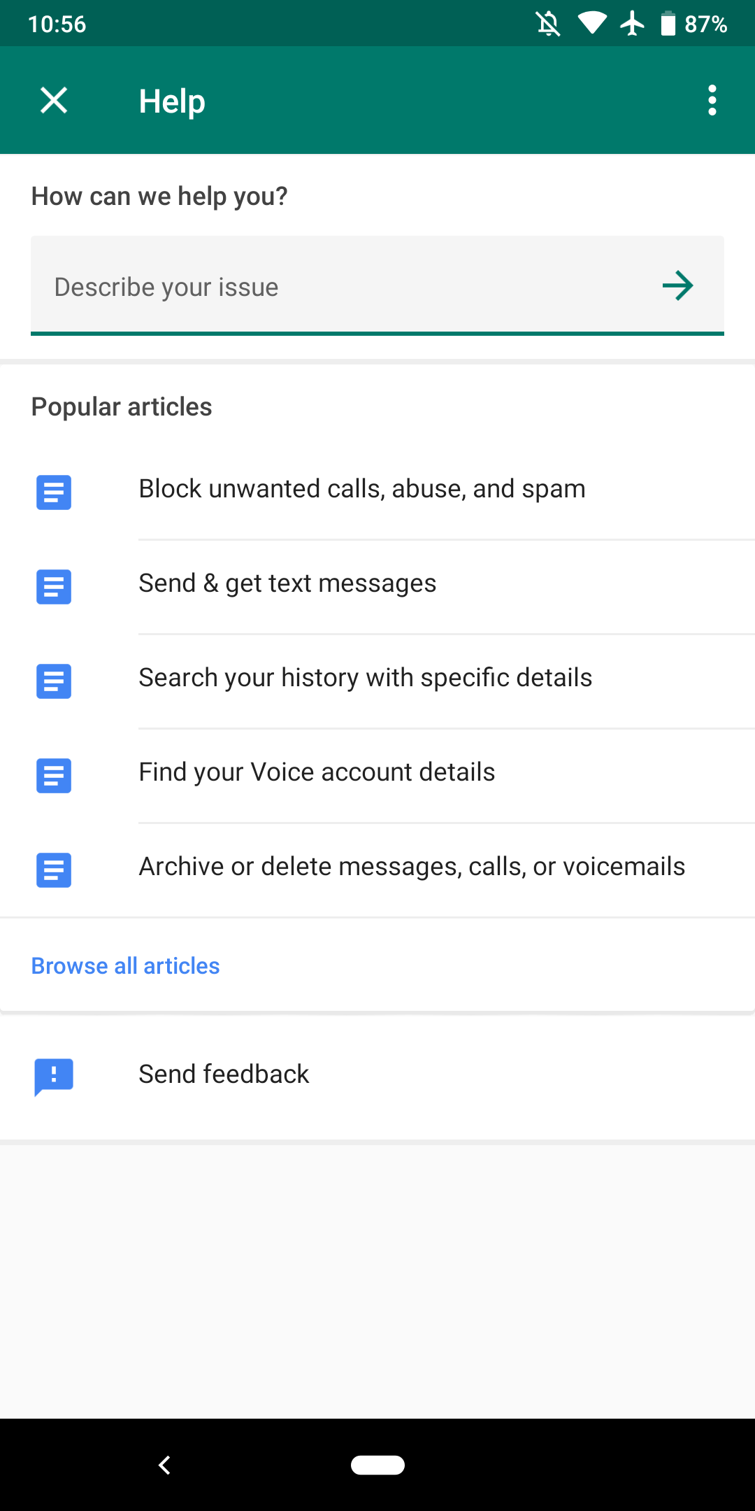 Google testing Material Theme tweaks for 'Help & feedback' - 9to5Google