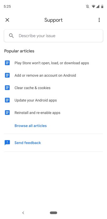 Google testing Material Theme tweaks for 'Help & feedback' - 9to5Google