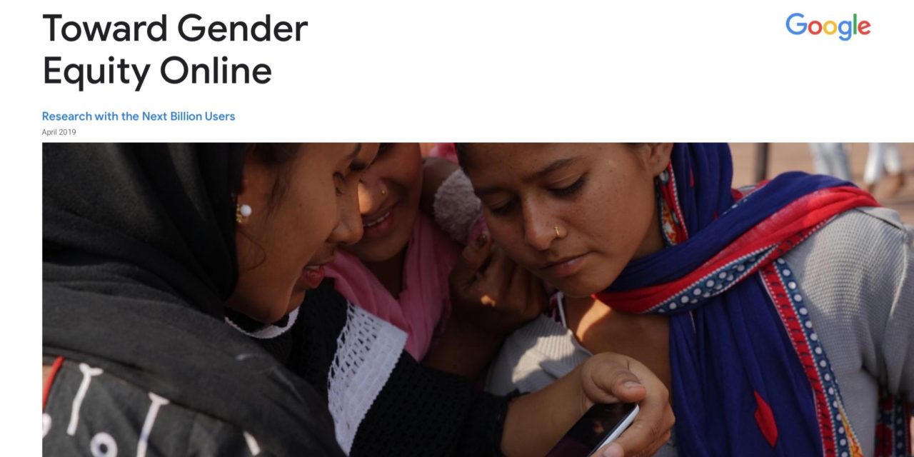 Google publishes ‘Towards Gender Equity Online’ report - 9to5Google