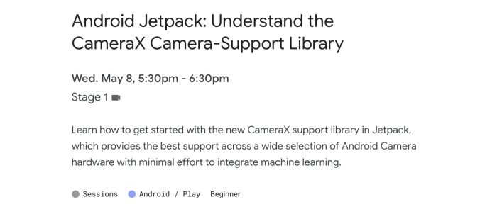 New at I/O 2019: CameraX, designing Material dark themes - 9to5Google