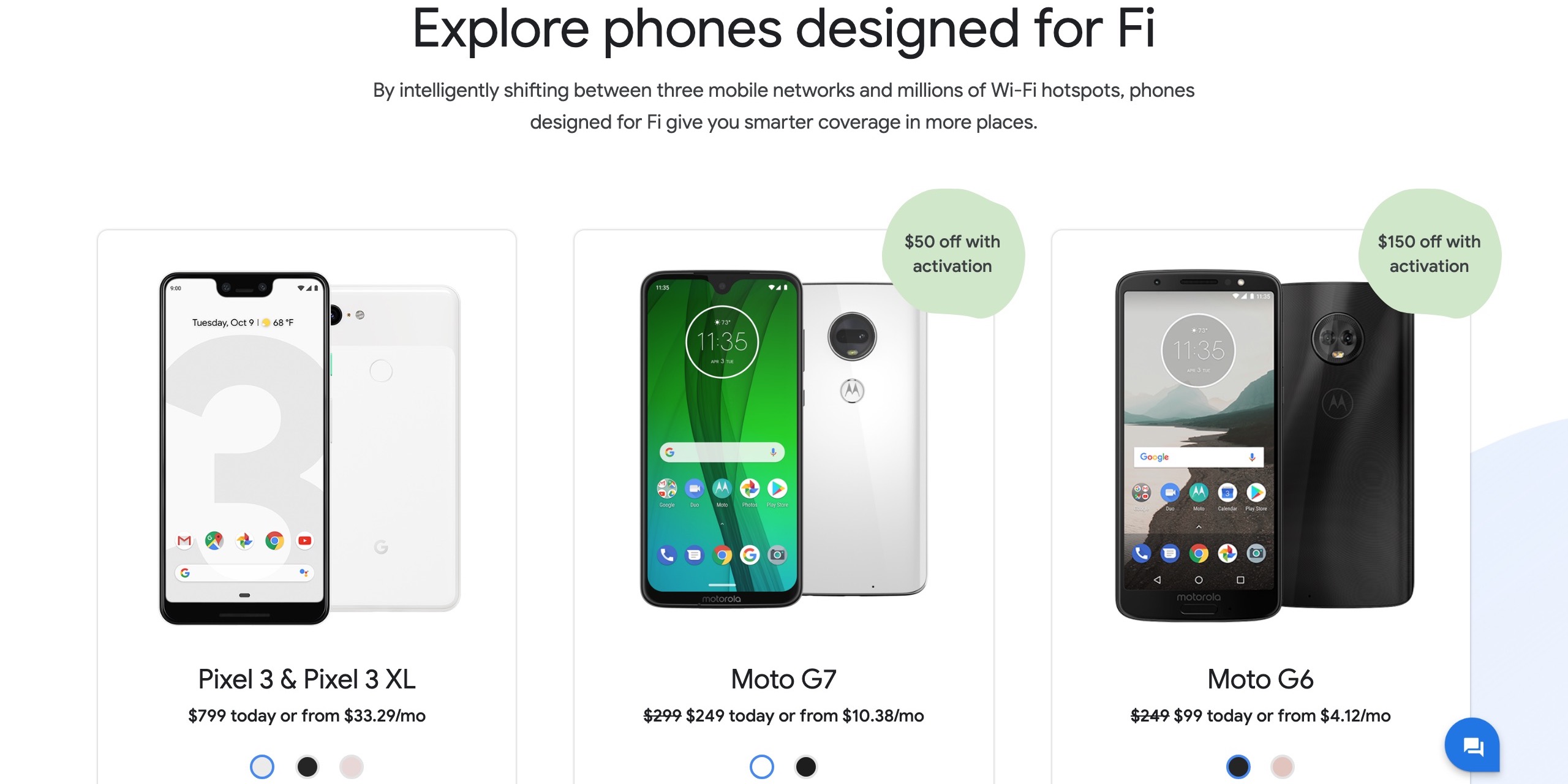 Google Fi stops selling Moto X4, LG G7, and V35 - 9to5Google