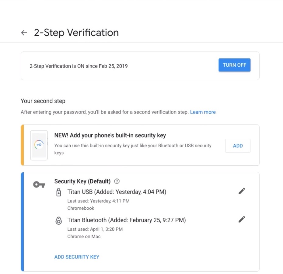 [Update: Now generally available] All Android 7+ phones are now 2FA ...