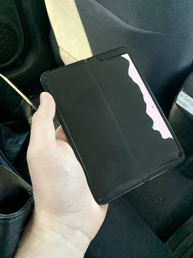 Samsung Galaxy Fold display issues emerge after 48 hours - 9to5Google