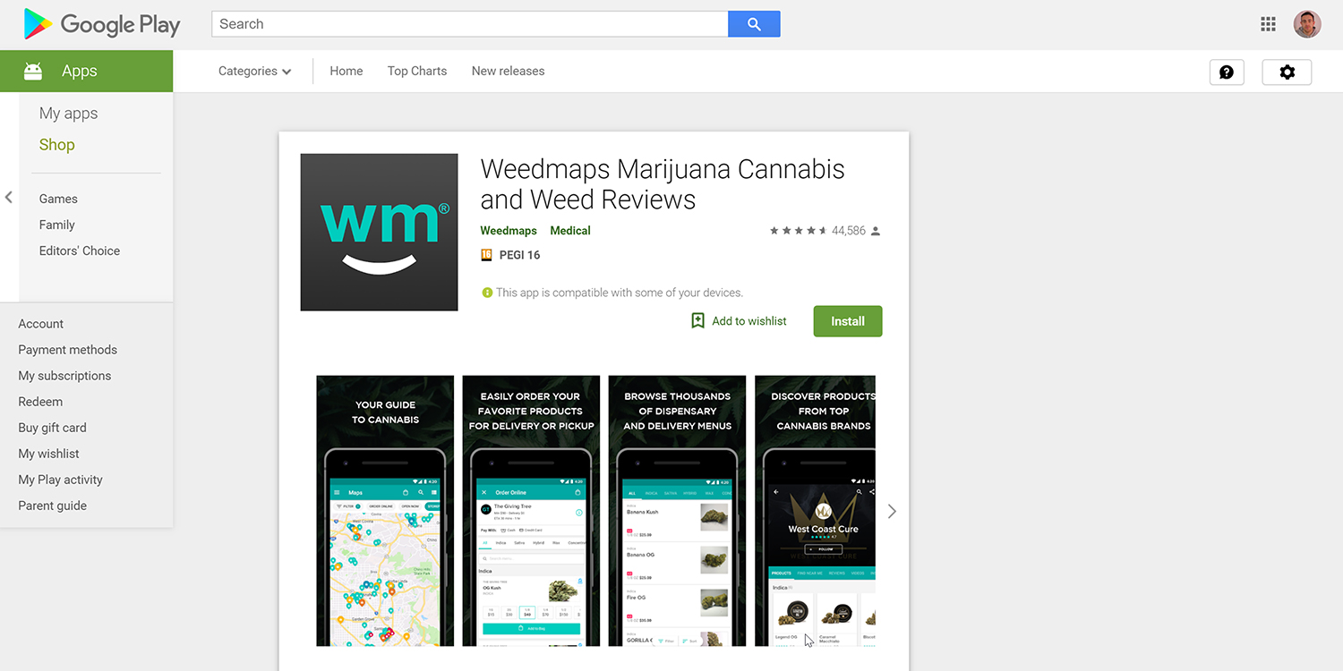 Google bans all marijuana delivery apps from the Play Store - 9to5Google