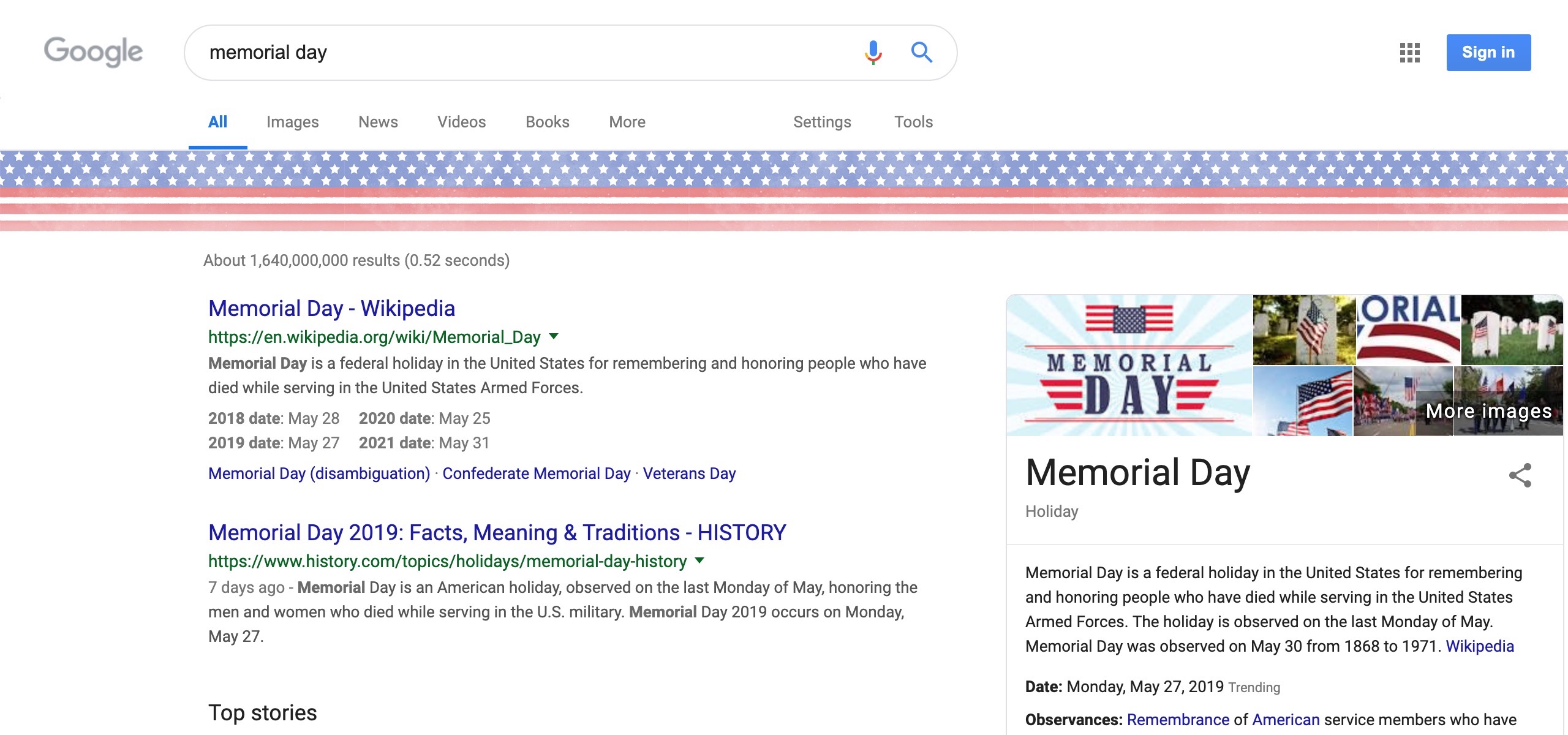 Google Doodle Memorial Day plays 'Taps' bugle call at 3PM - 9to5Google