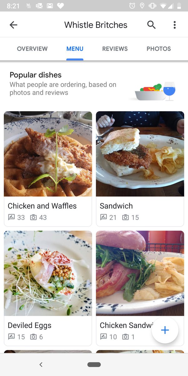 Google Maps adding crowdsourced menu pictures - 9to5Google