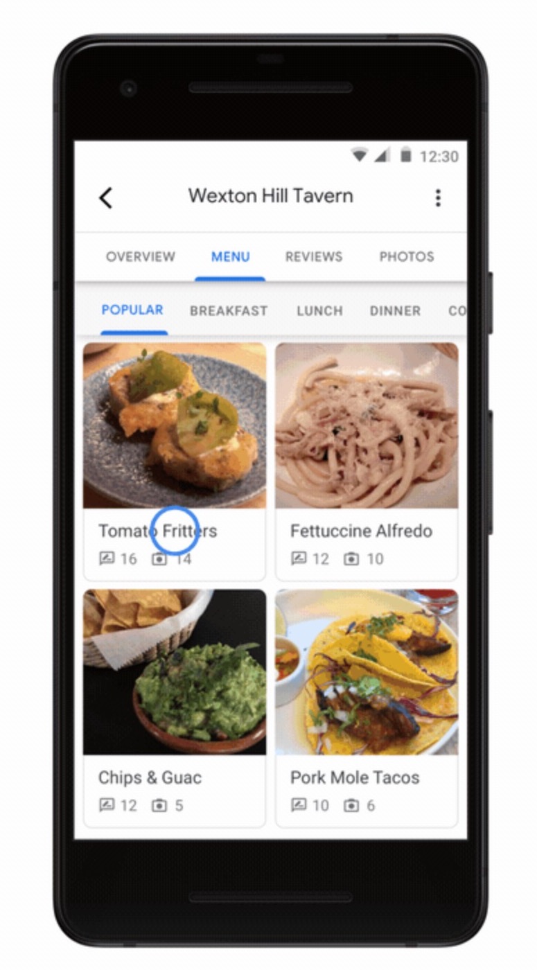 Google Maps now highlights 'Popular dishes' with images - 9to5Google