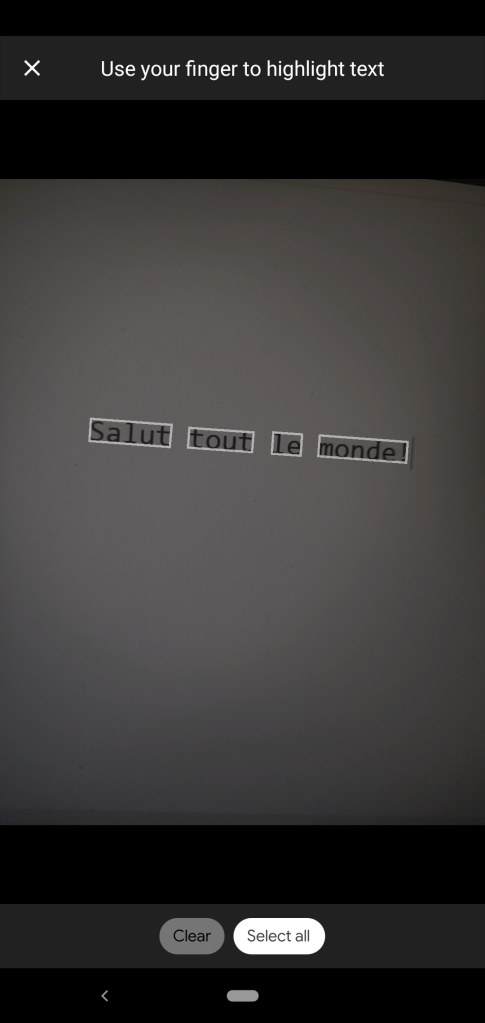 Google Translate Instant camera overlays translations, auto detects ...