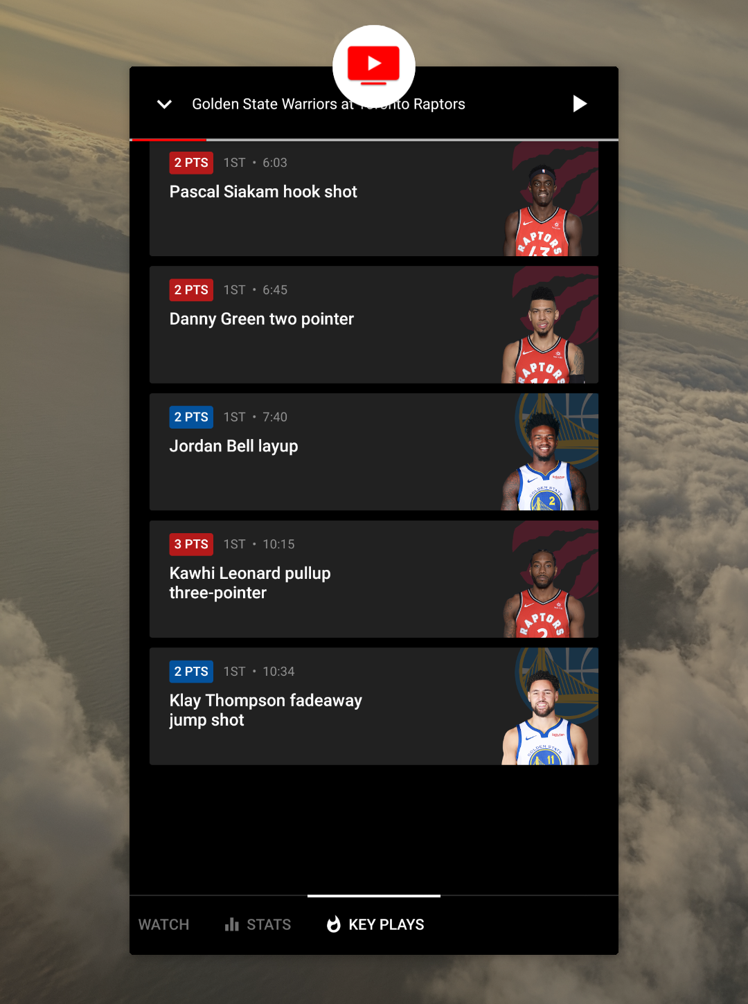 YouTube TV testing sports dashboard with stats, highlights - 9to5Google