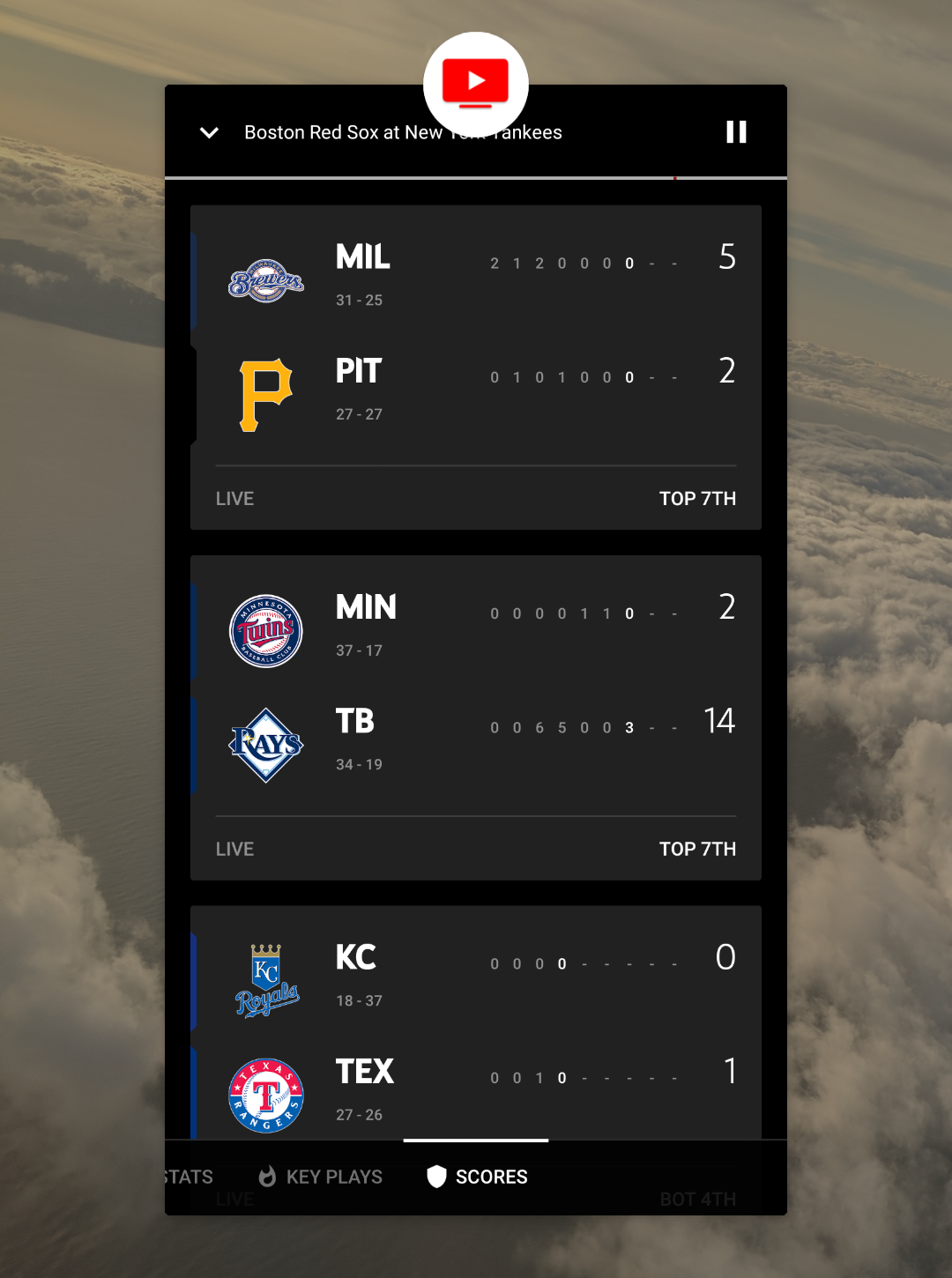 YouTube TV testing sports dashboard with stats, highlights - 9to5Google