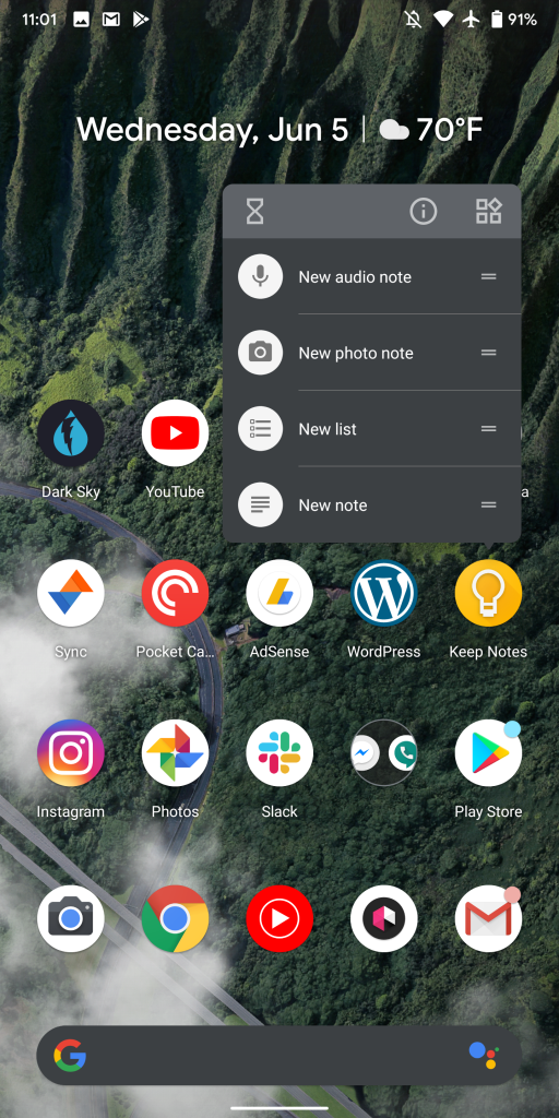 Android Q Beta 4: Dark Theme tweaks in Pixel Launcher, notifications - 9to5Google
