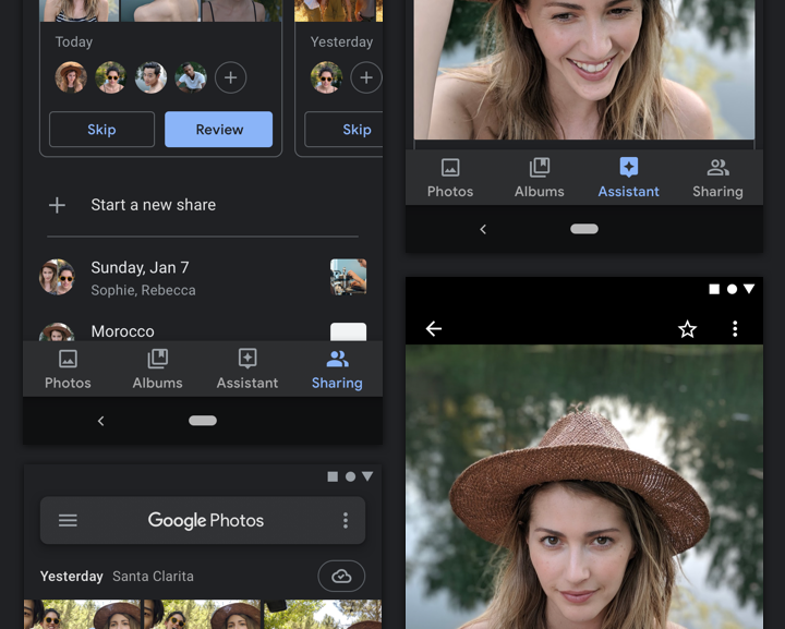Google Design details dark themes for Photos, Calendar - 9to5Google