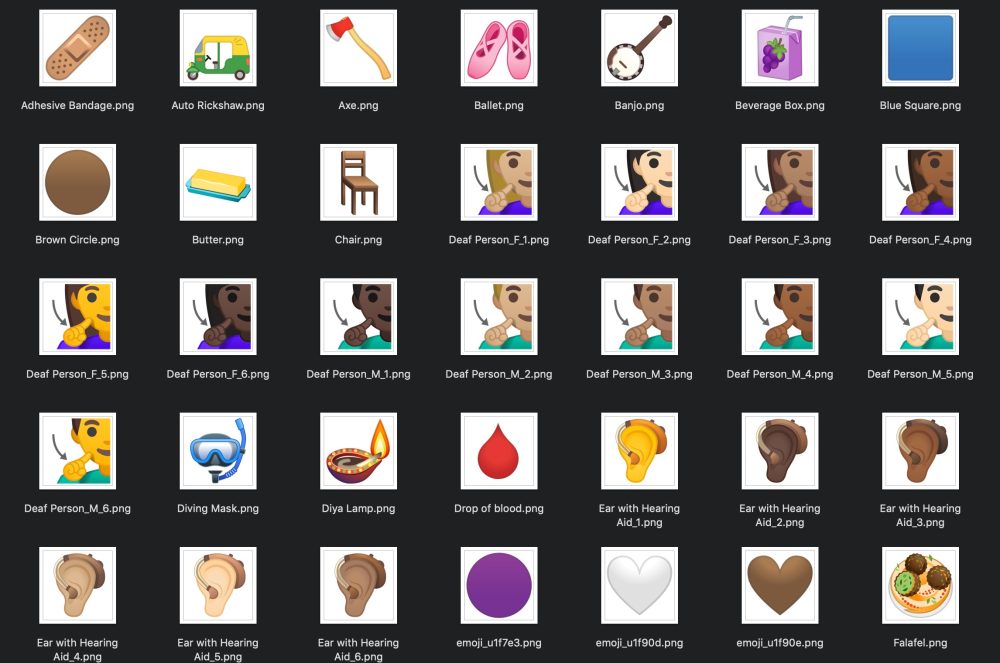 Here are the 65 new emoji coming with Android Q [Gallery] - 9to5Google