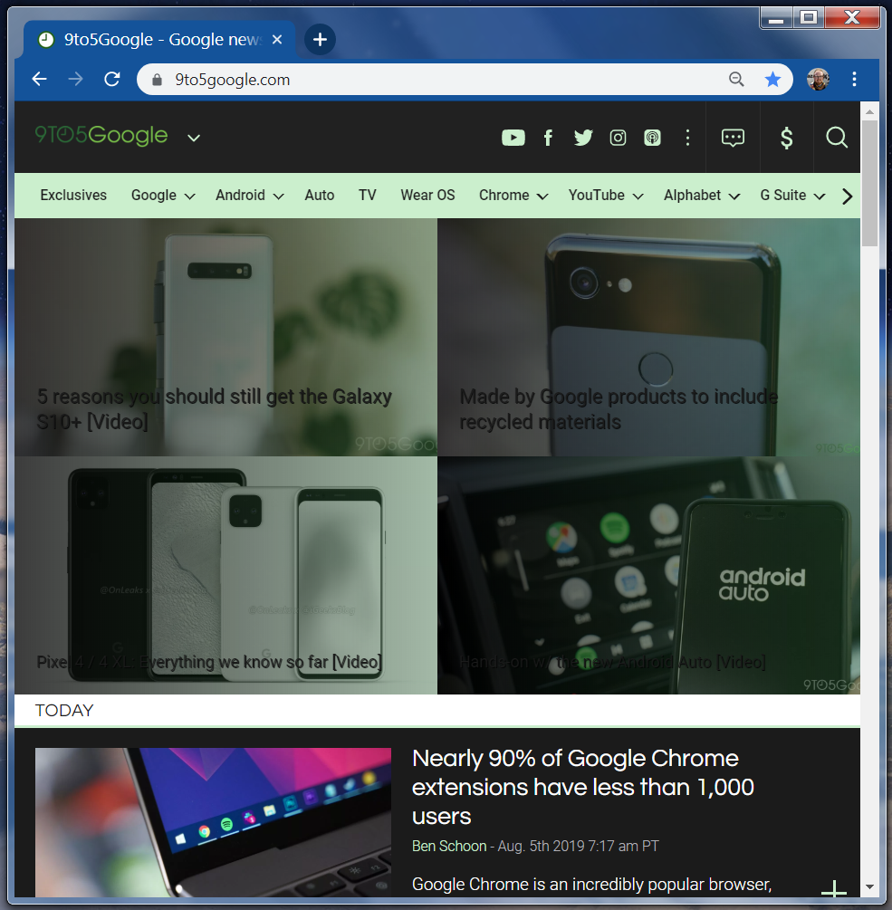 Google Chrome's dark mode for the web coming to desktop - 9to5Google