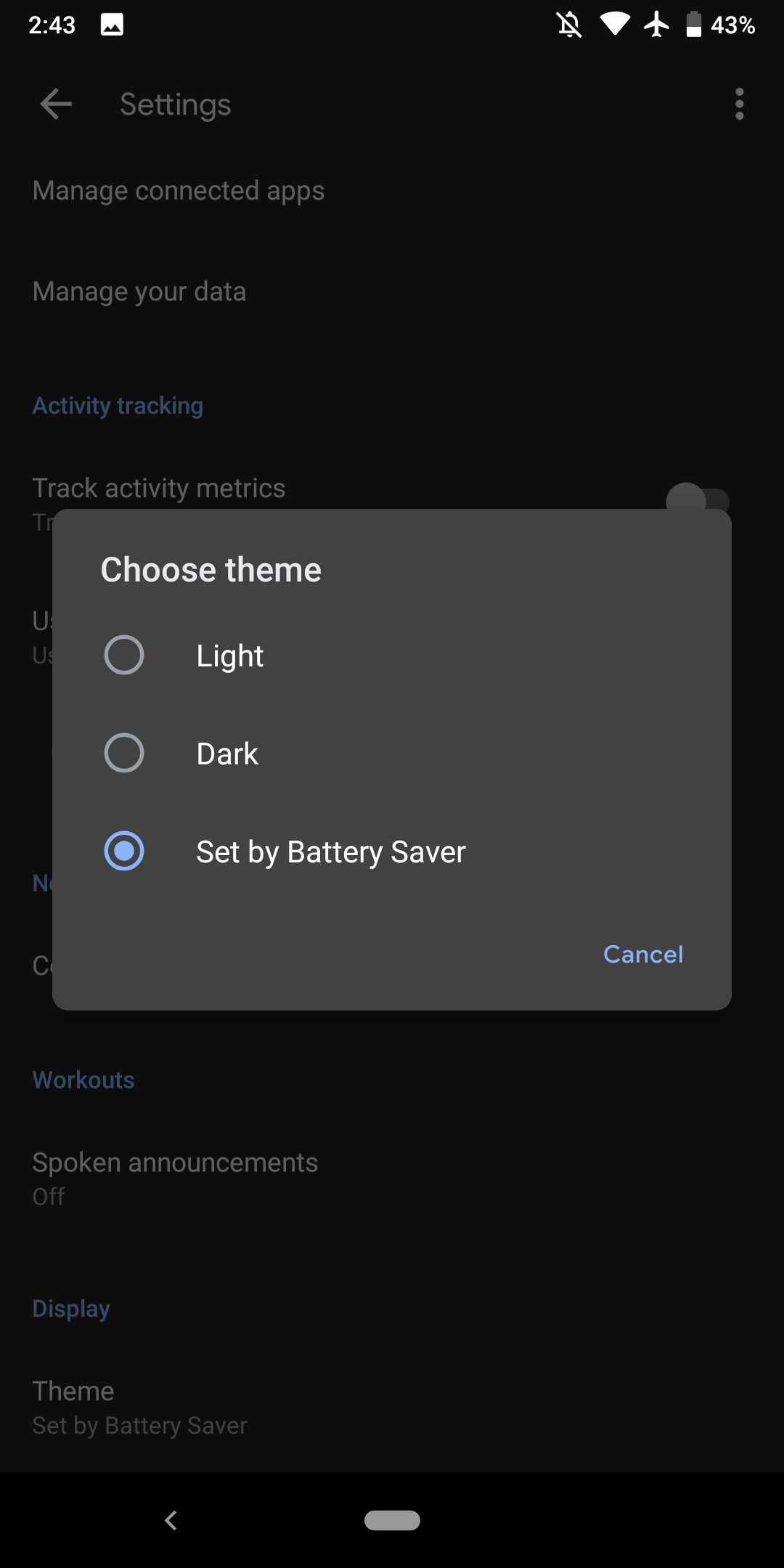 Google Fit dark theme rolling out w/ version 2.16, preps sleep - 9to5Google