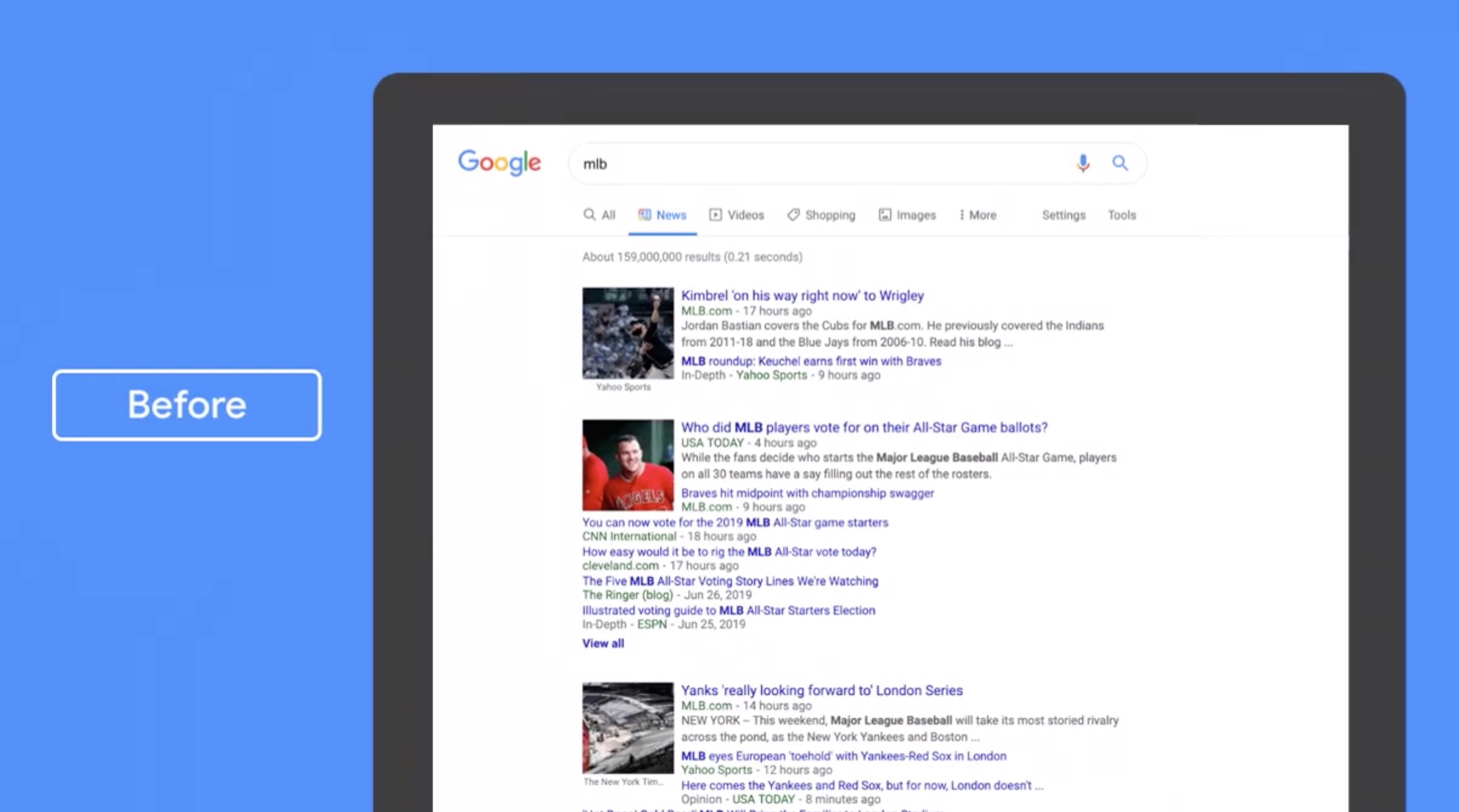 Google rolling out redesigned News tab for desktop Search - 9to5Google