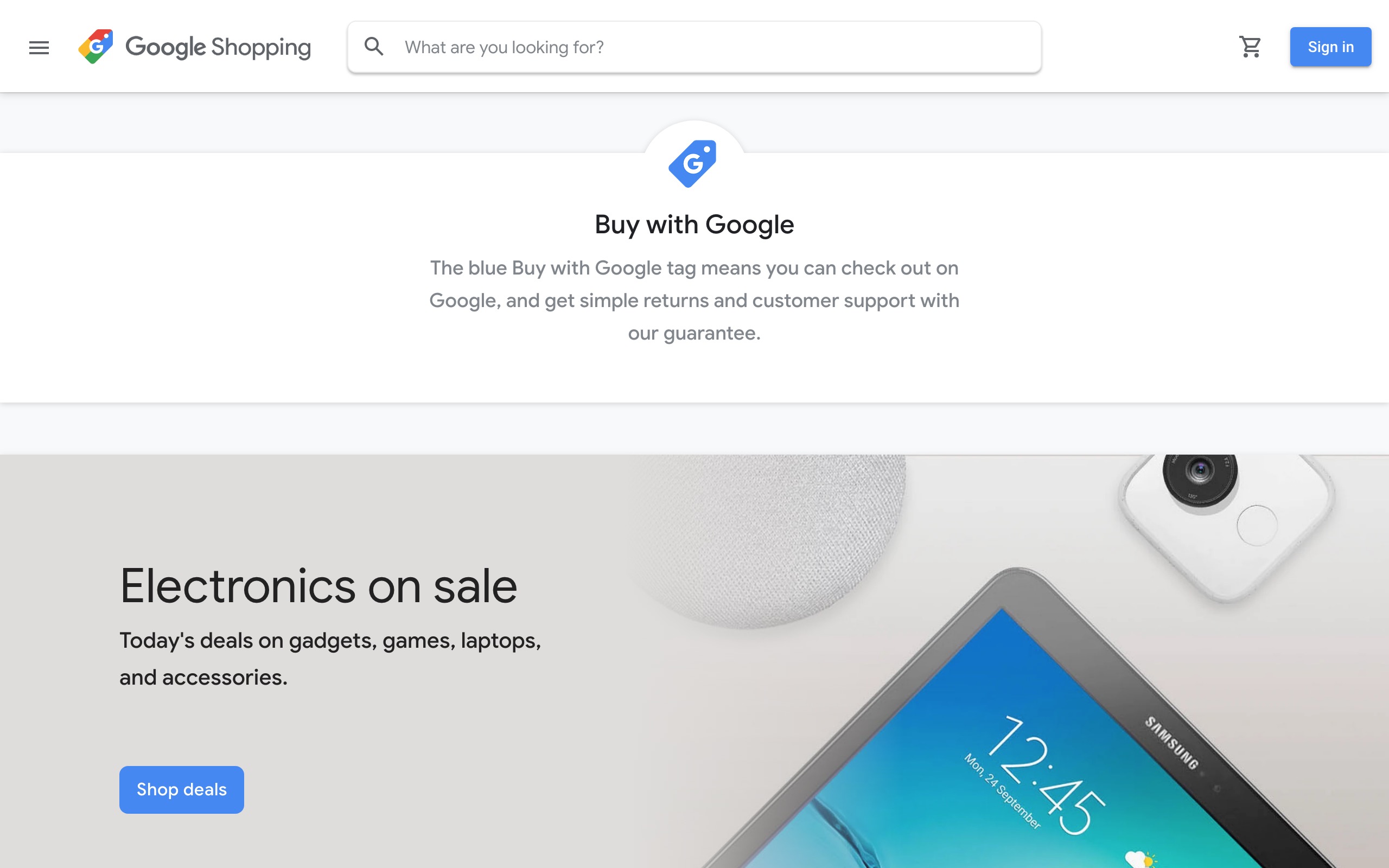 Google Shopping with new homepage live in the U.S. - 9to5Google