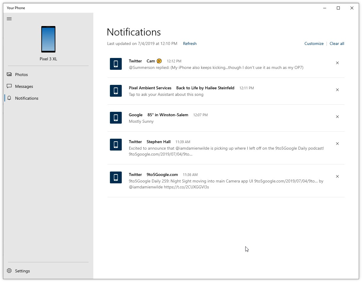 How to mirror Android notifications on Windows 10 PC - 9to5Google
