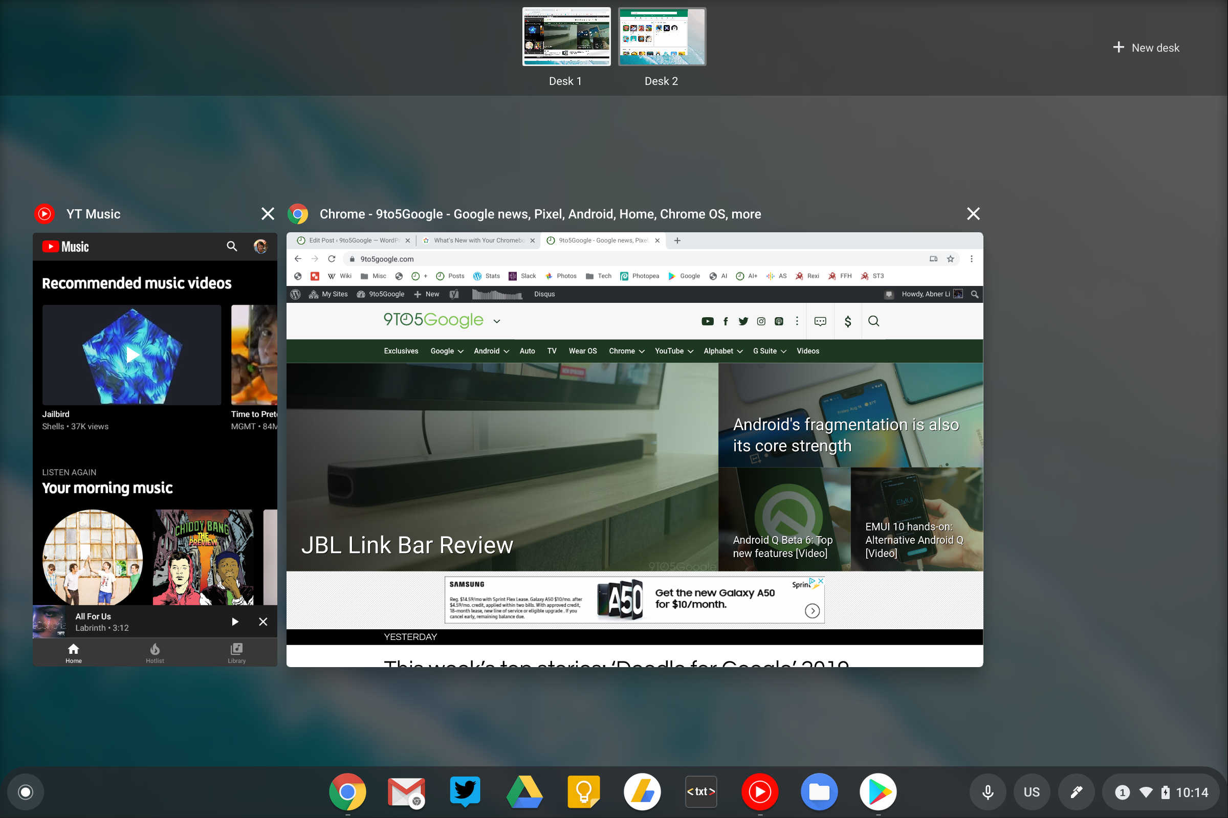 Chrome OS 77 rolling out: Google Assistant, Virtual Desks, and 'Send this page' sharing - 9to5Google