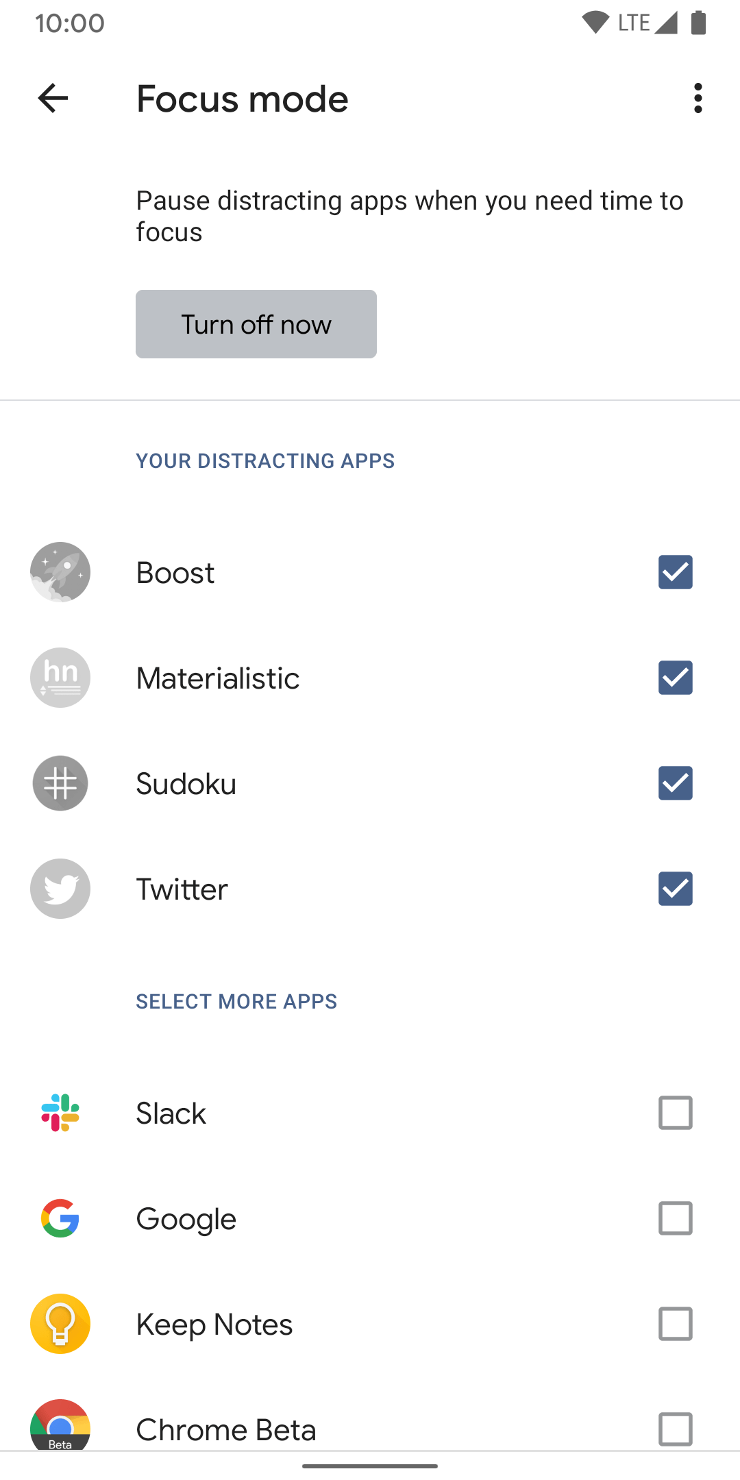 Focus Mode pauses distracting apps in Digital Wellbeing beta - 9to5Google