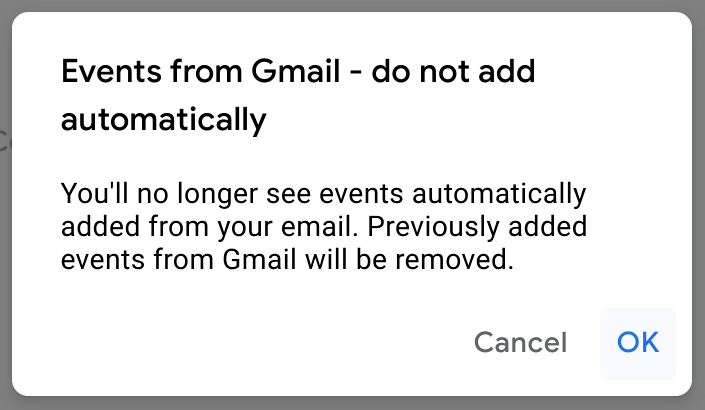 How to stop receiving spam events in your Google Calendar