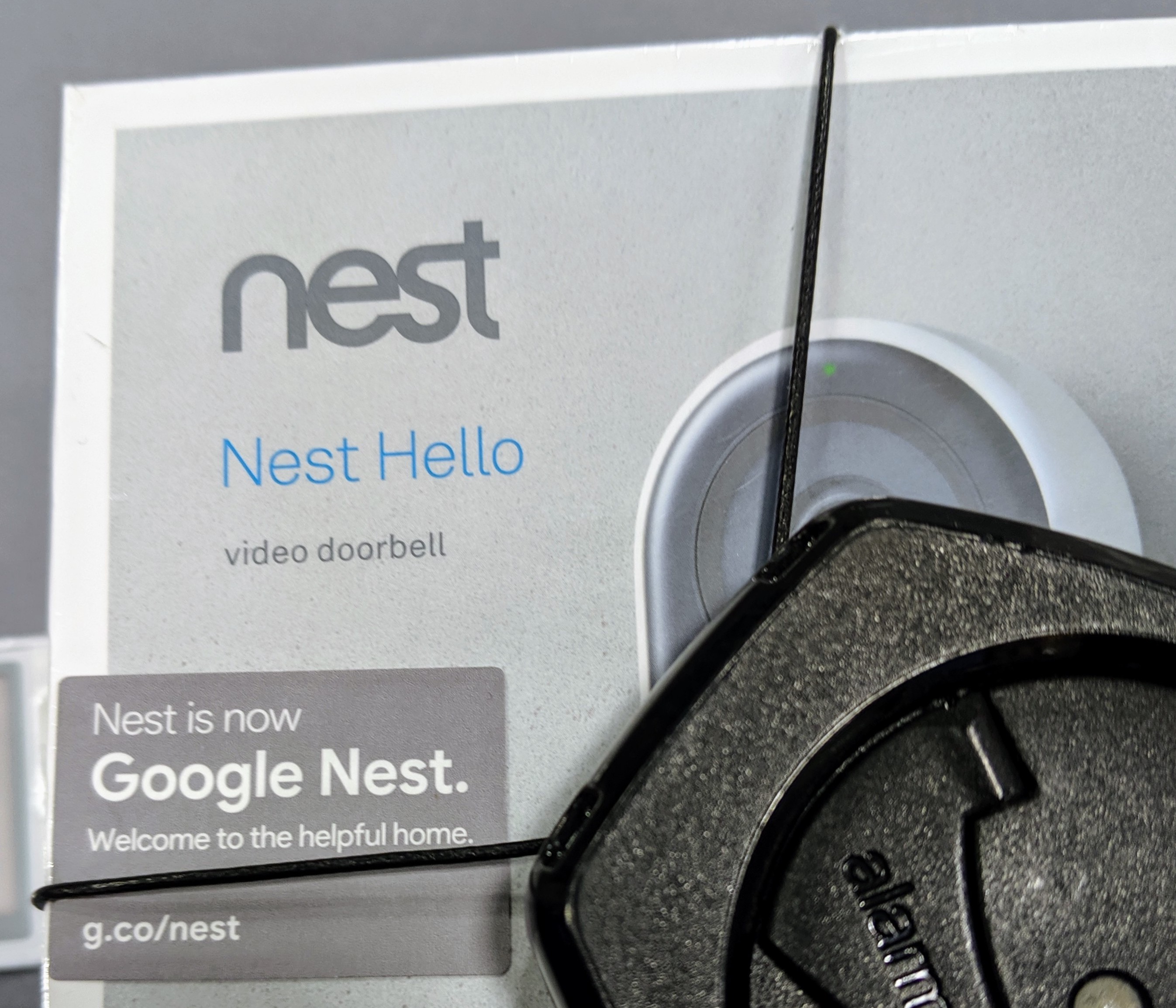 Google Nest rebrand stickers appear on Nest Hello boxes - 9to5Google