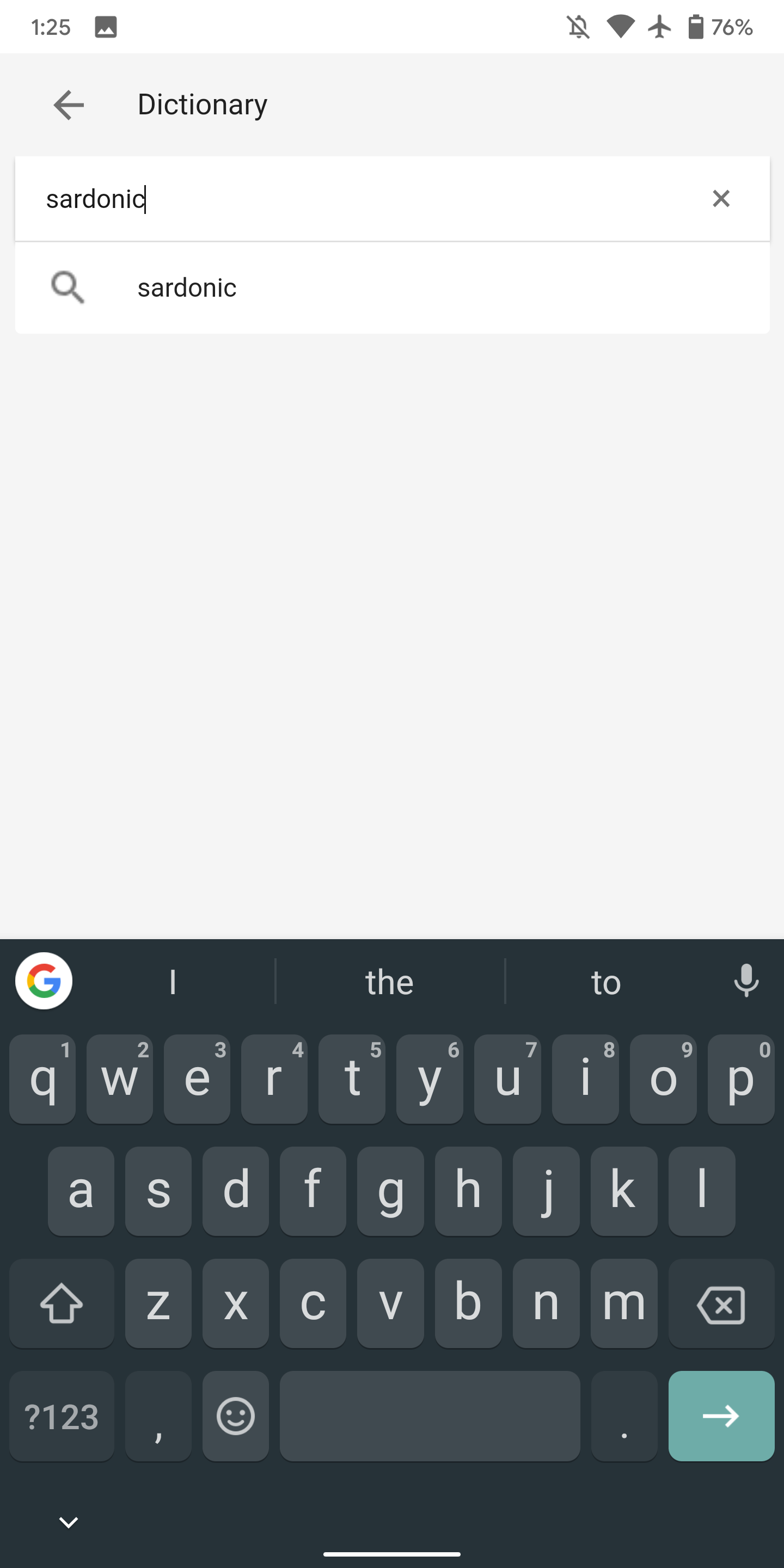 Google app gains direct Dictionary homescreen shortcut