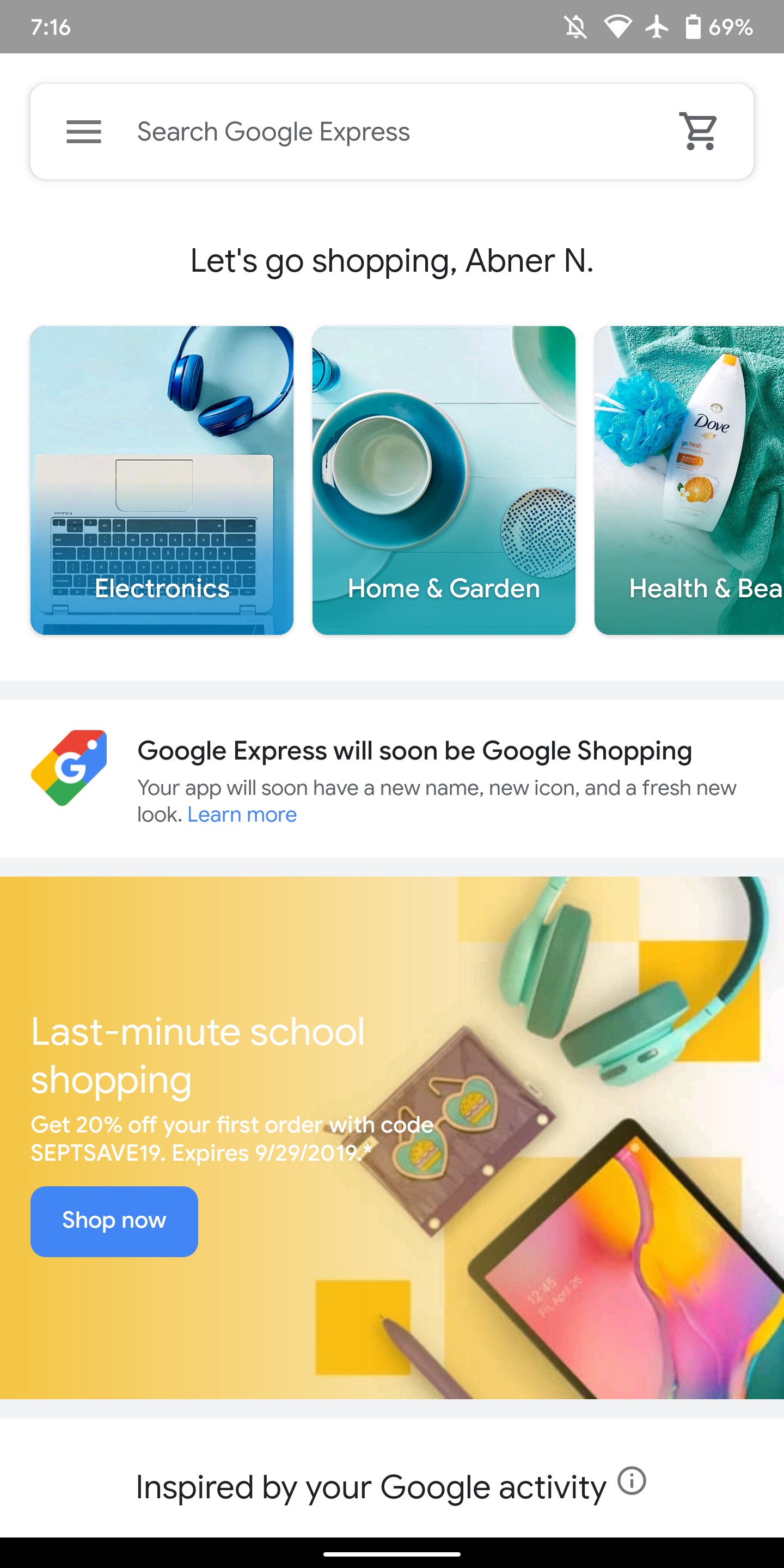Google Shopping rolling out to Android with Express update - 9to5Google