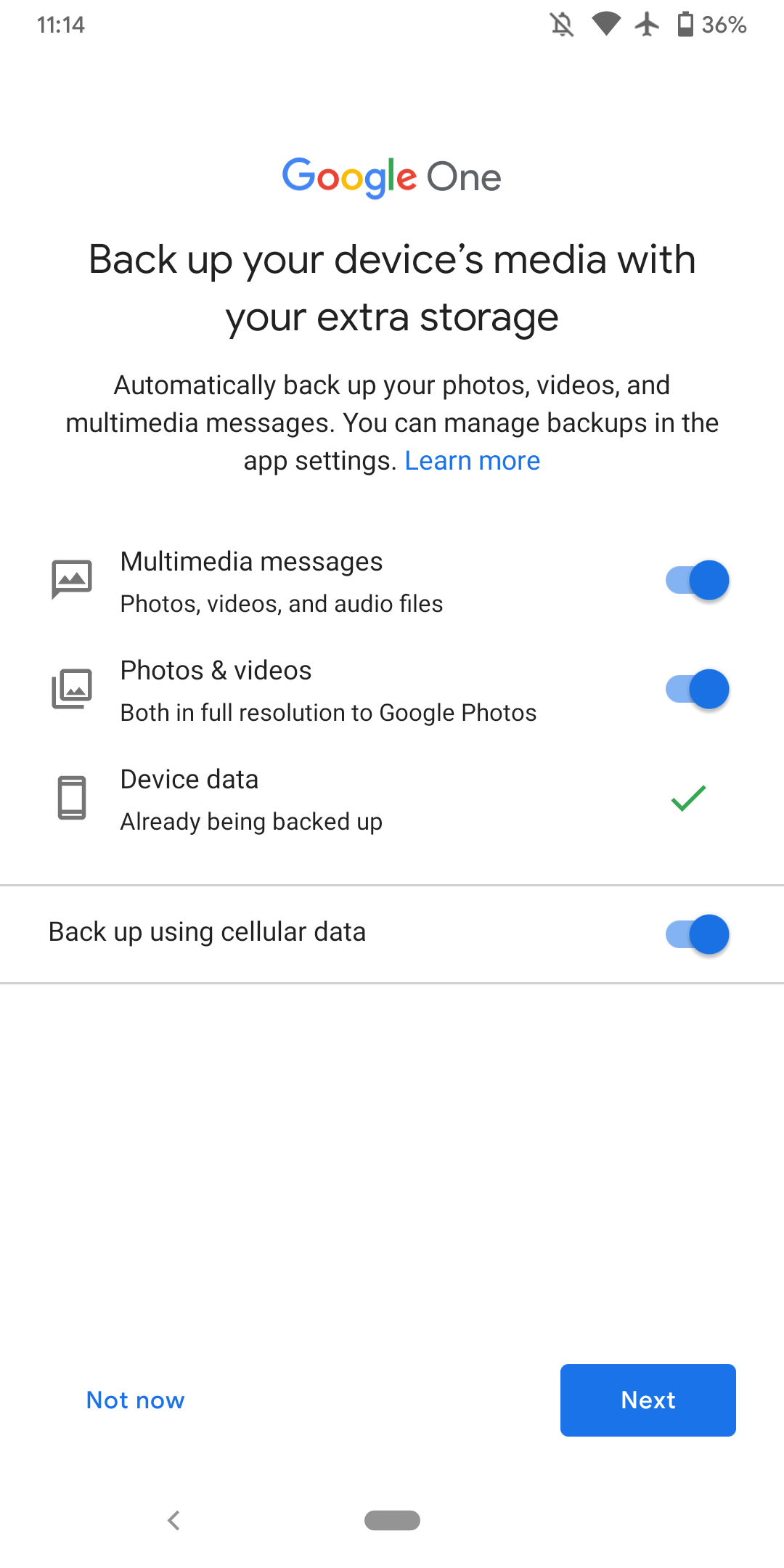 Google One now backs up Android multimedia messages - 9to5Google