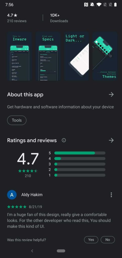 Google Play Store dark theme starts rolling out [Gallery] - 9to5Google