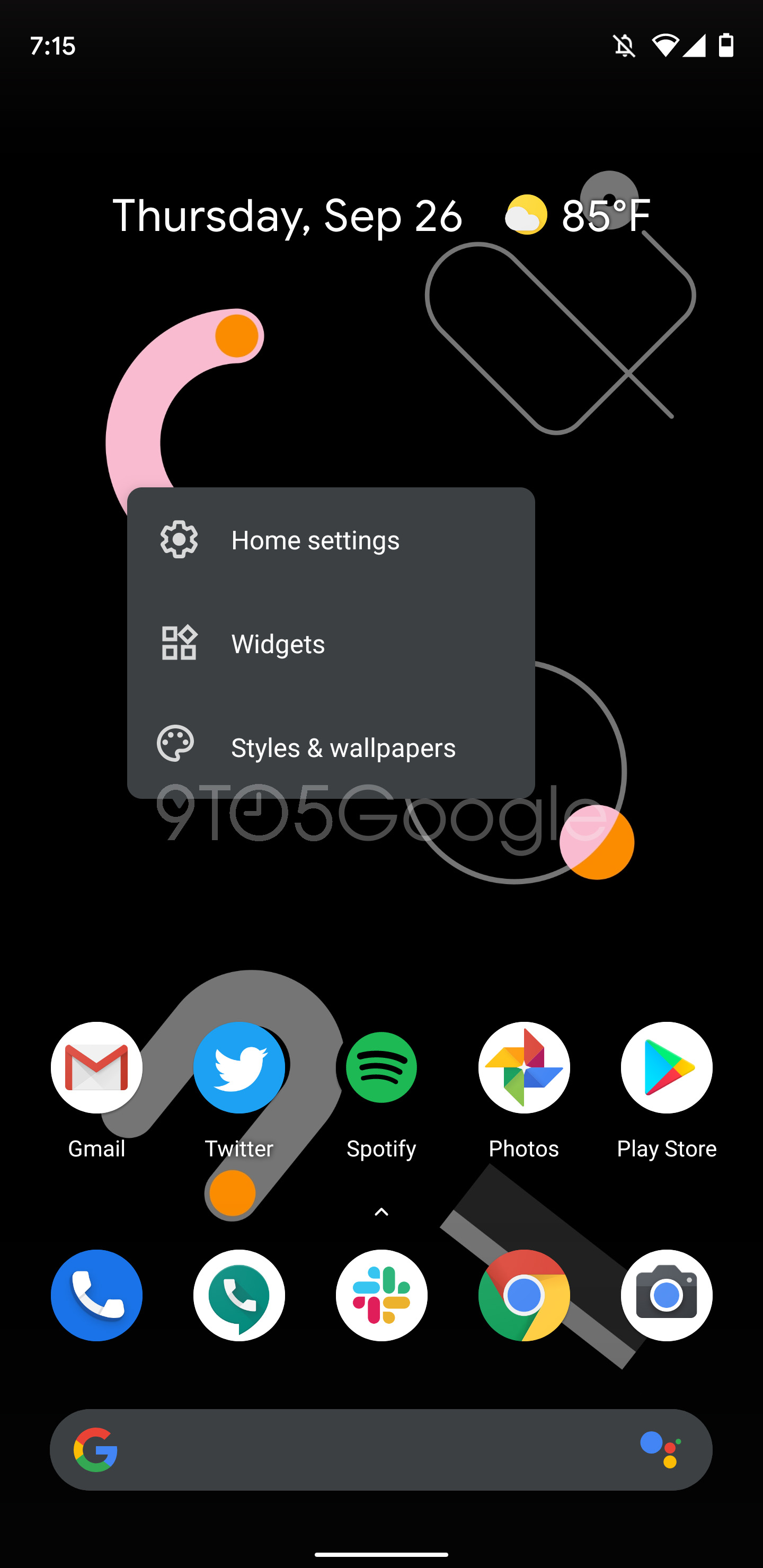 Exclusive: Hands-on w/ the new Pixel theming app - 9to5Google