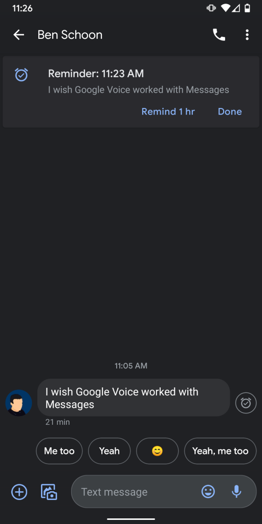 Google Messages 5.2 adds handy reminders, fun easter egg - 9to5Google