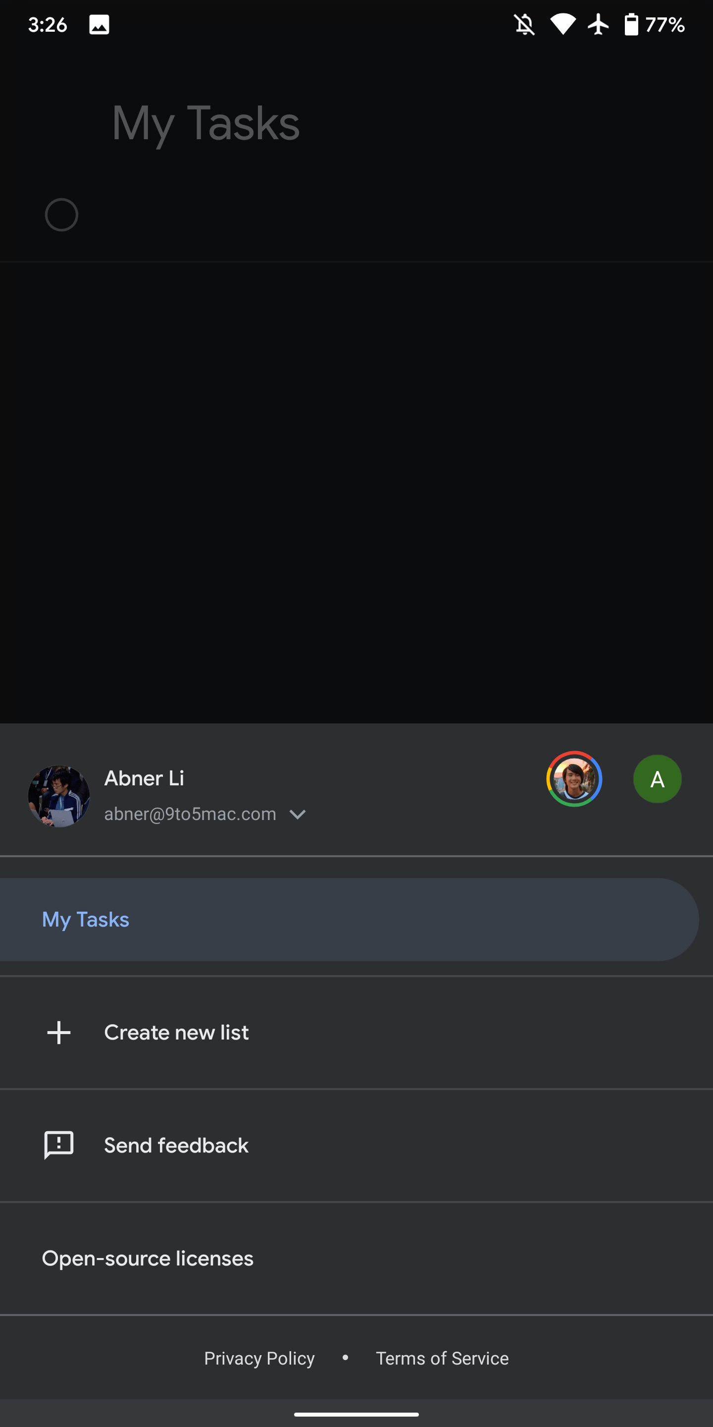 Google Tasks 1.7 adds dark theme and homecreen widgets - 9to5Google