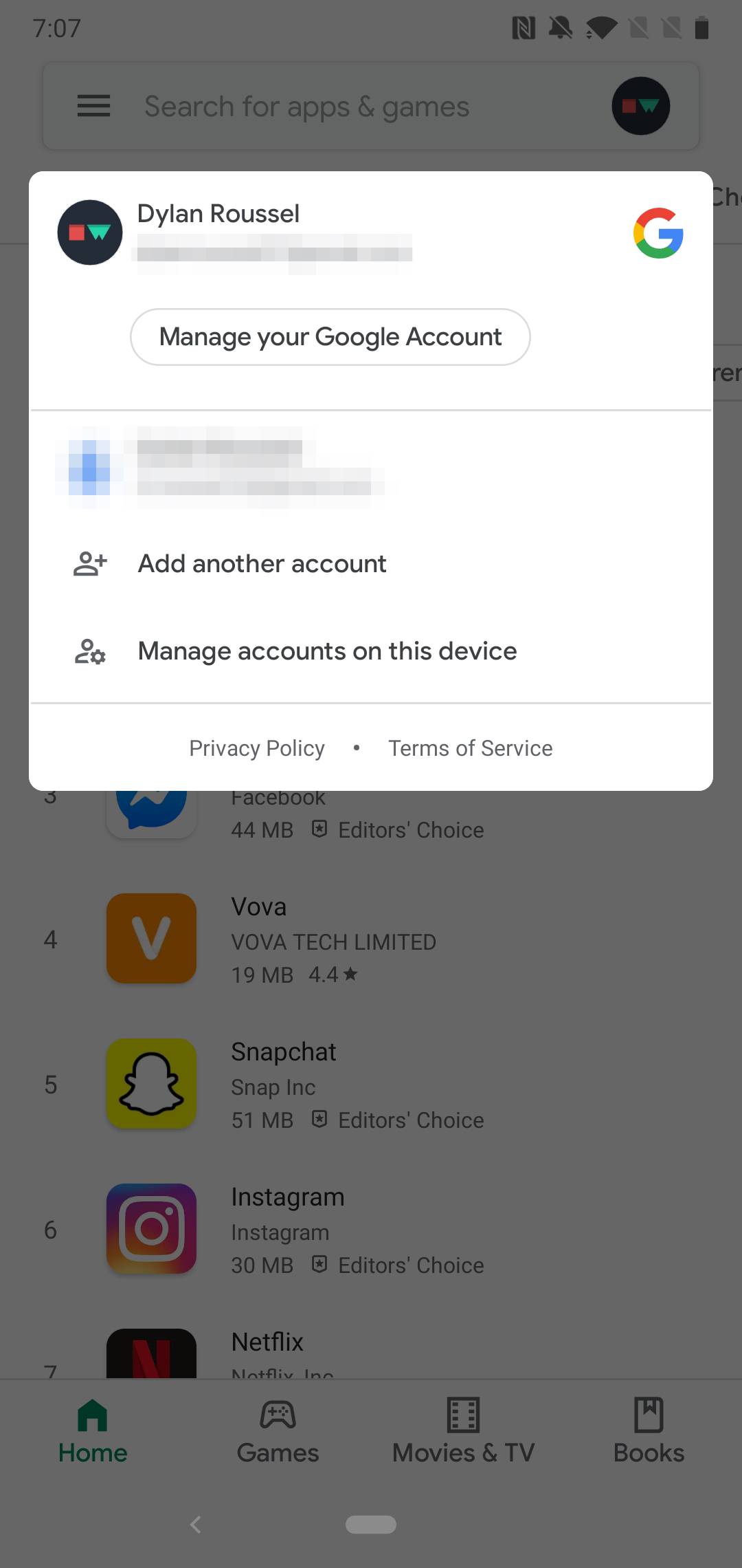 Play Store 17.0.11 preps Material Theme account switcher, tweaked dev pages - 9to5Google