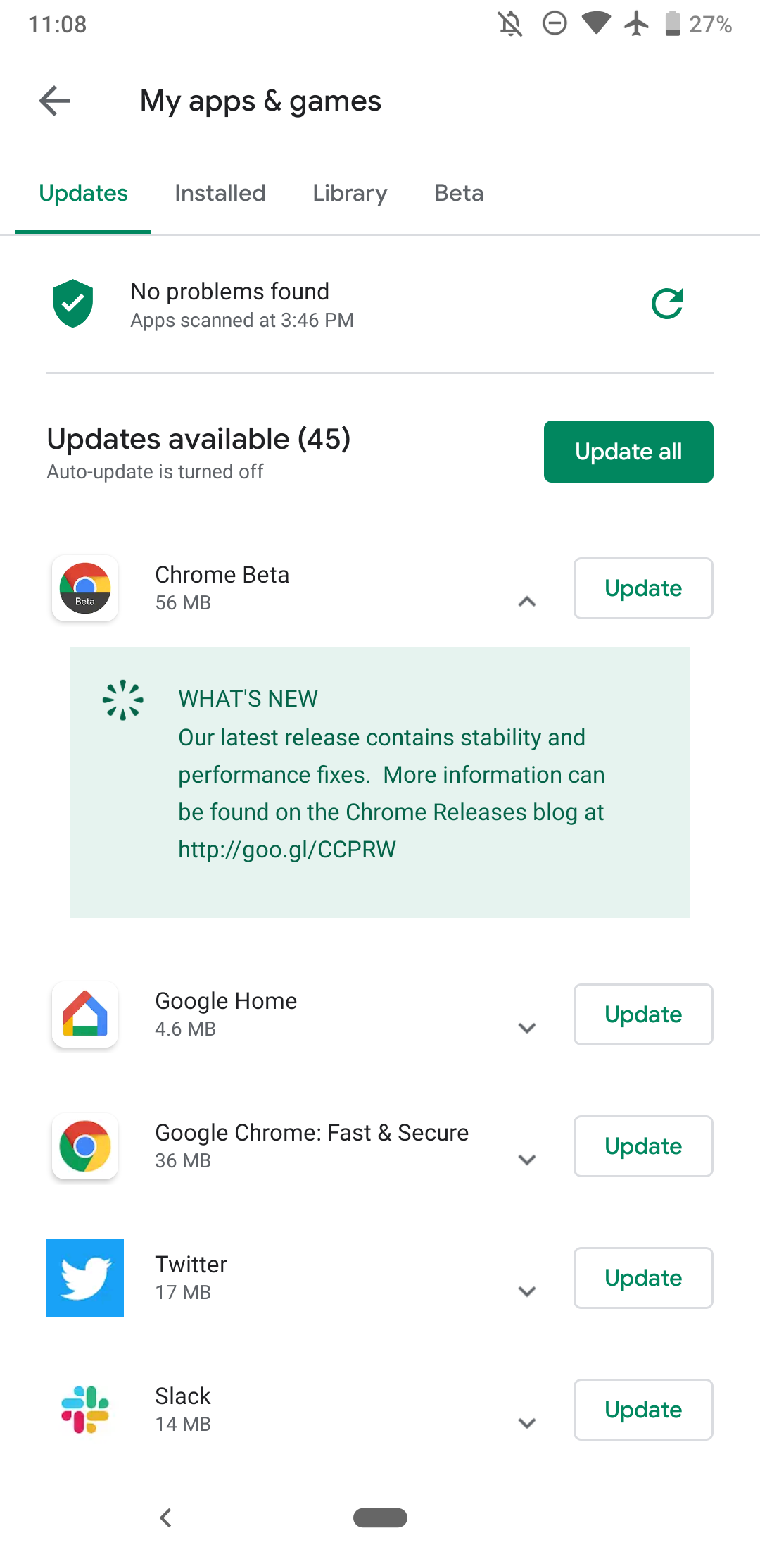 Google Play Store bug breaks inline app update changelogs - 9to5Google