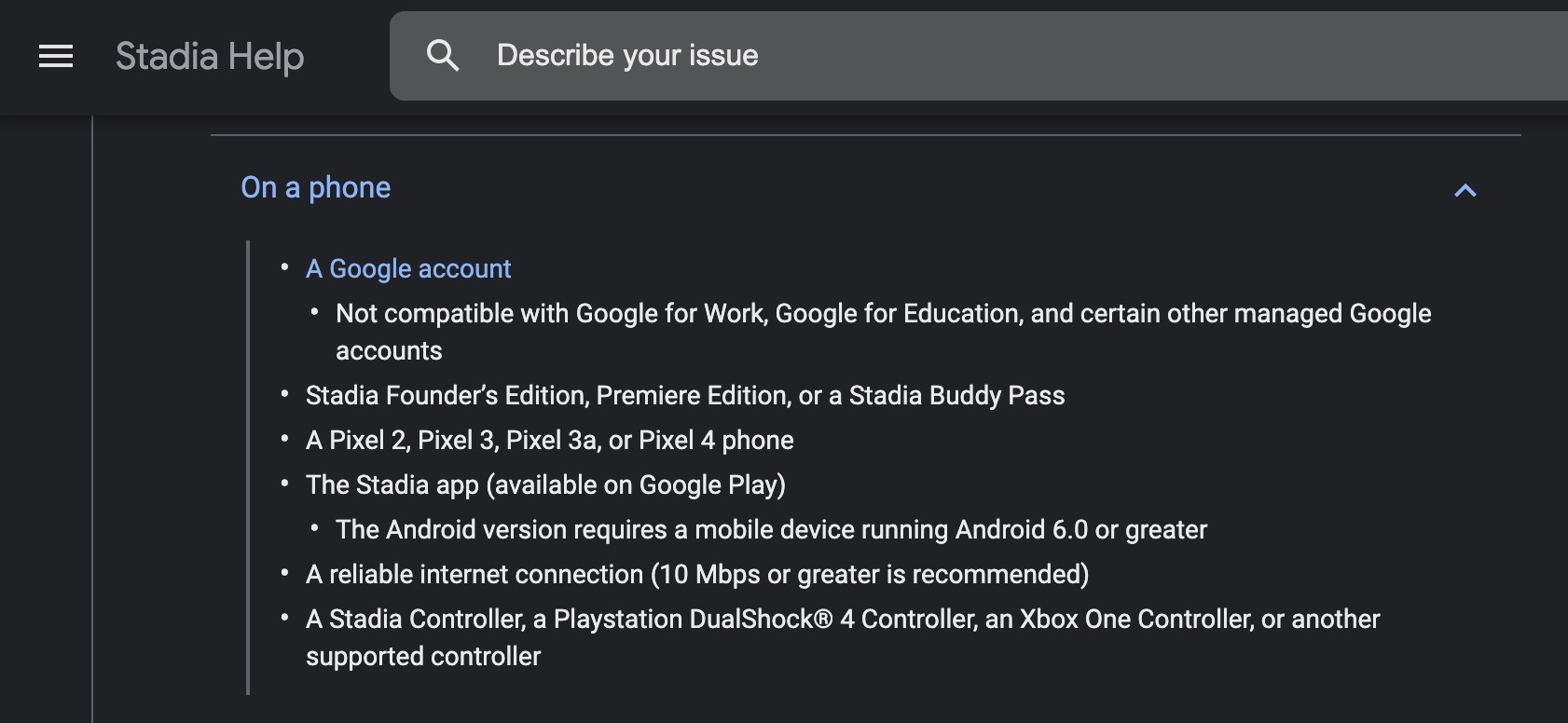 Stadia will require Wi-Fi at launch, including on Pixels - 9to5Google