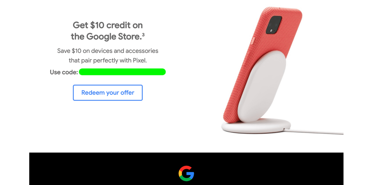 Google Store sendng free $10 credit with Black Friday deals - 9to5Google