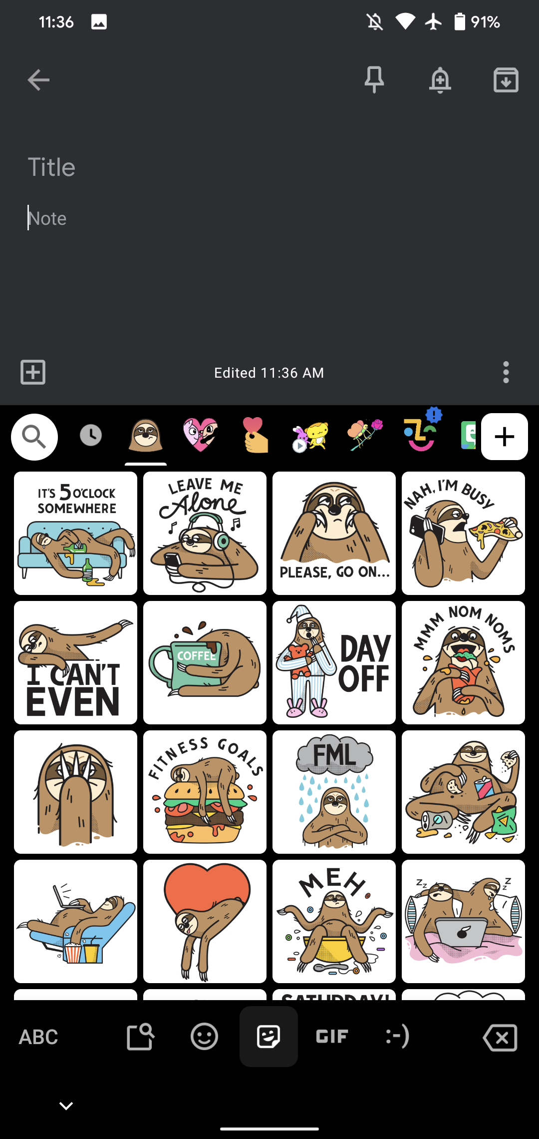Gboard 8.9 redesigns sticker tab, tweaks settings - 9to5Google