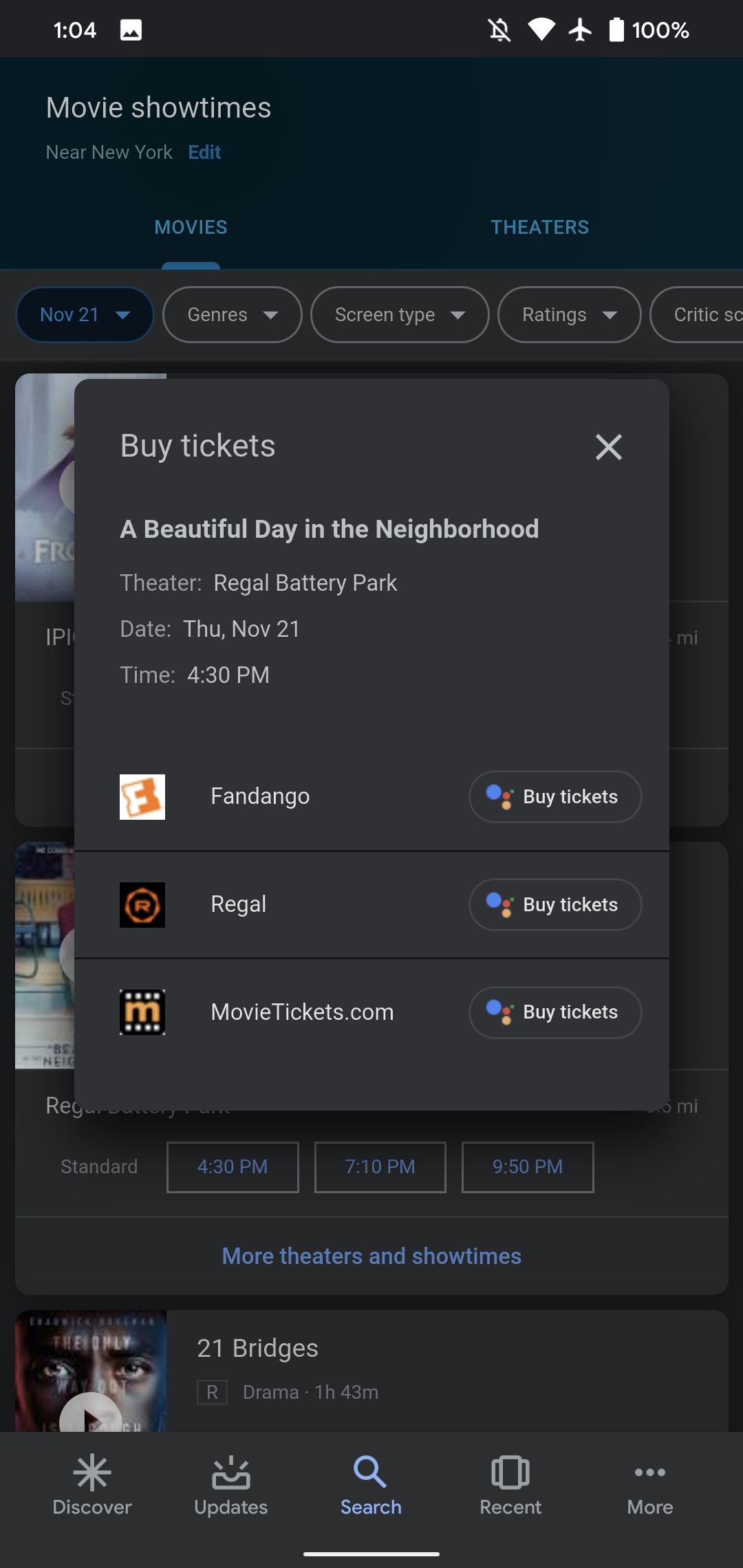 Google Duplex launches on the web, starting w/ movie tickets - 9to5Google