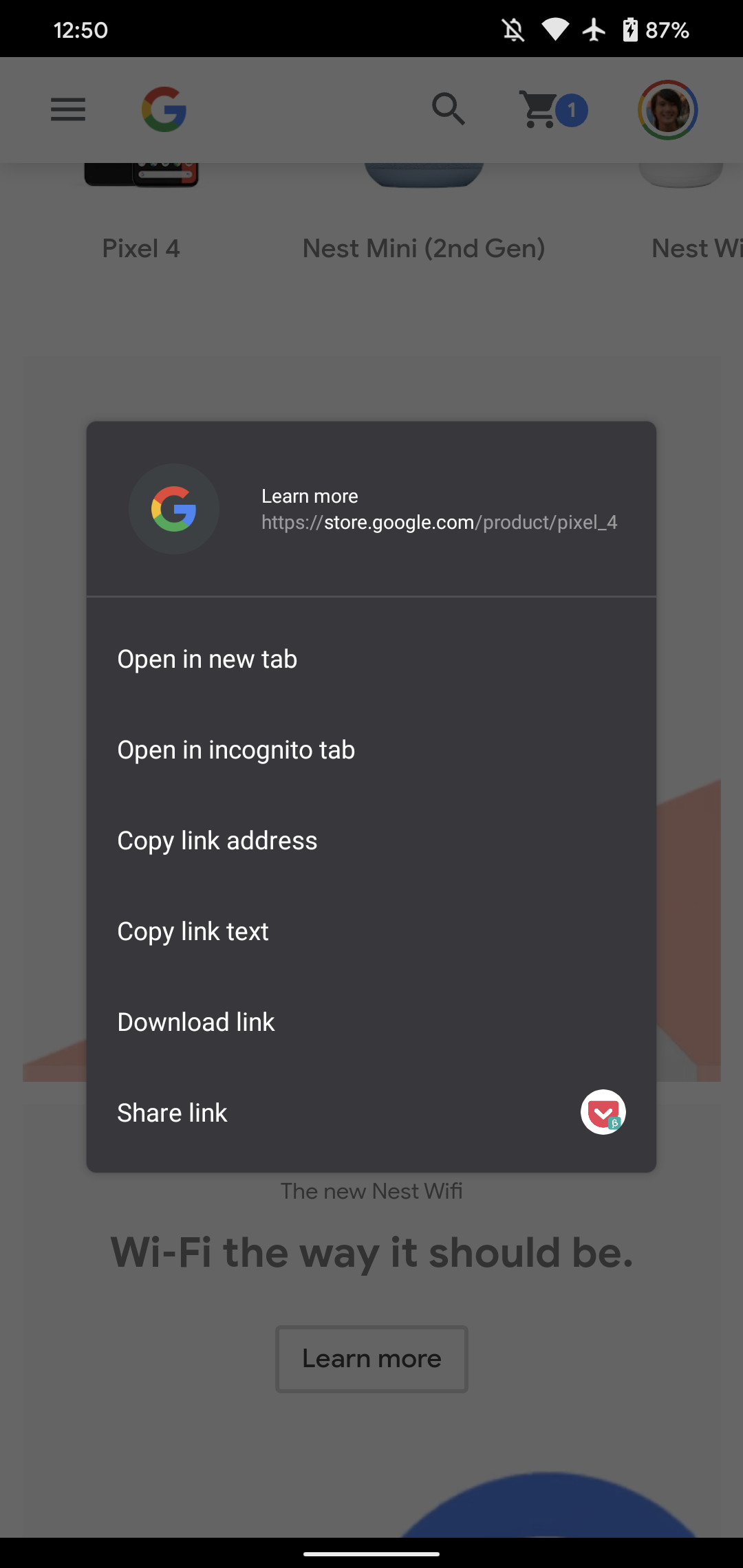 Chrome for Android rolling out new long press menu for links - 9to5Google